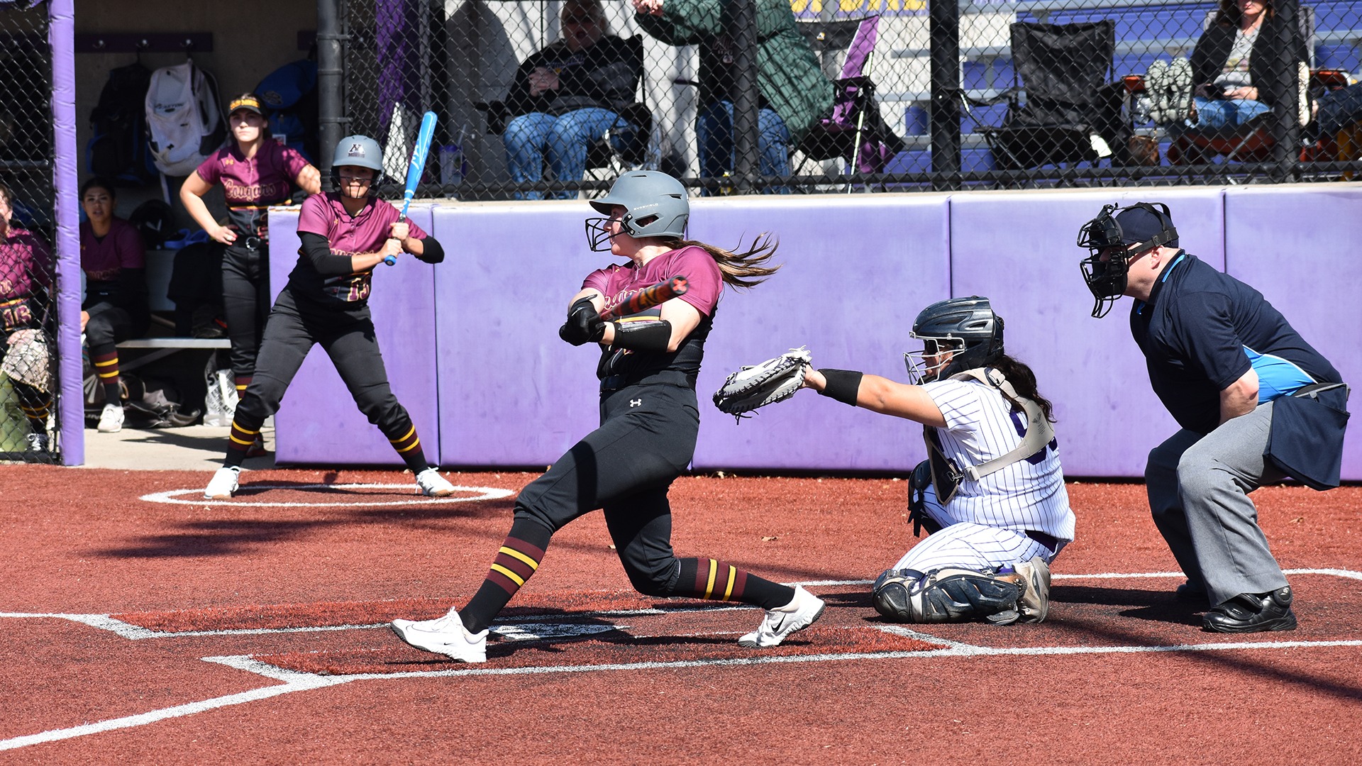 Softball Rallies for a Split with Crown in UMAC Openers - University of ...