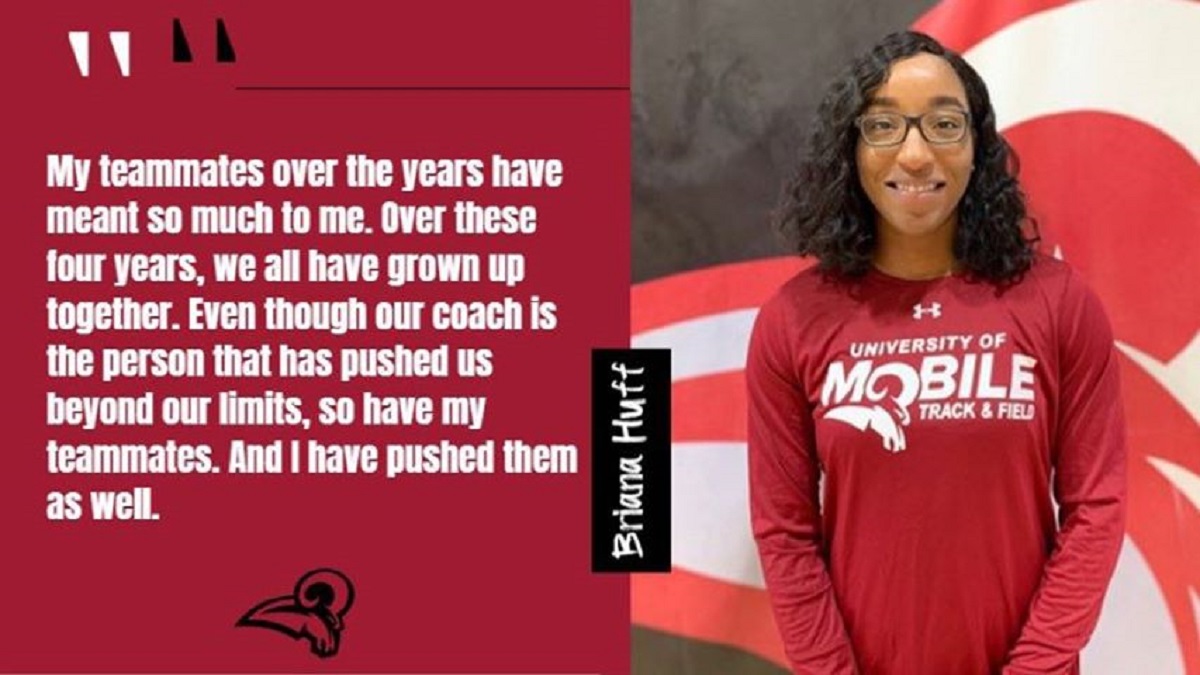 SSAC Senior Spotlight: Briana Huff - UM Women's Track & Field ...