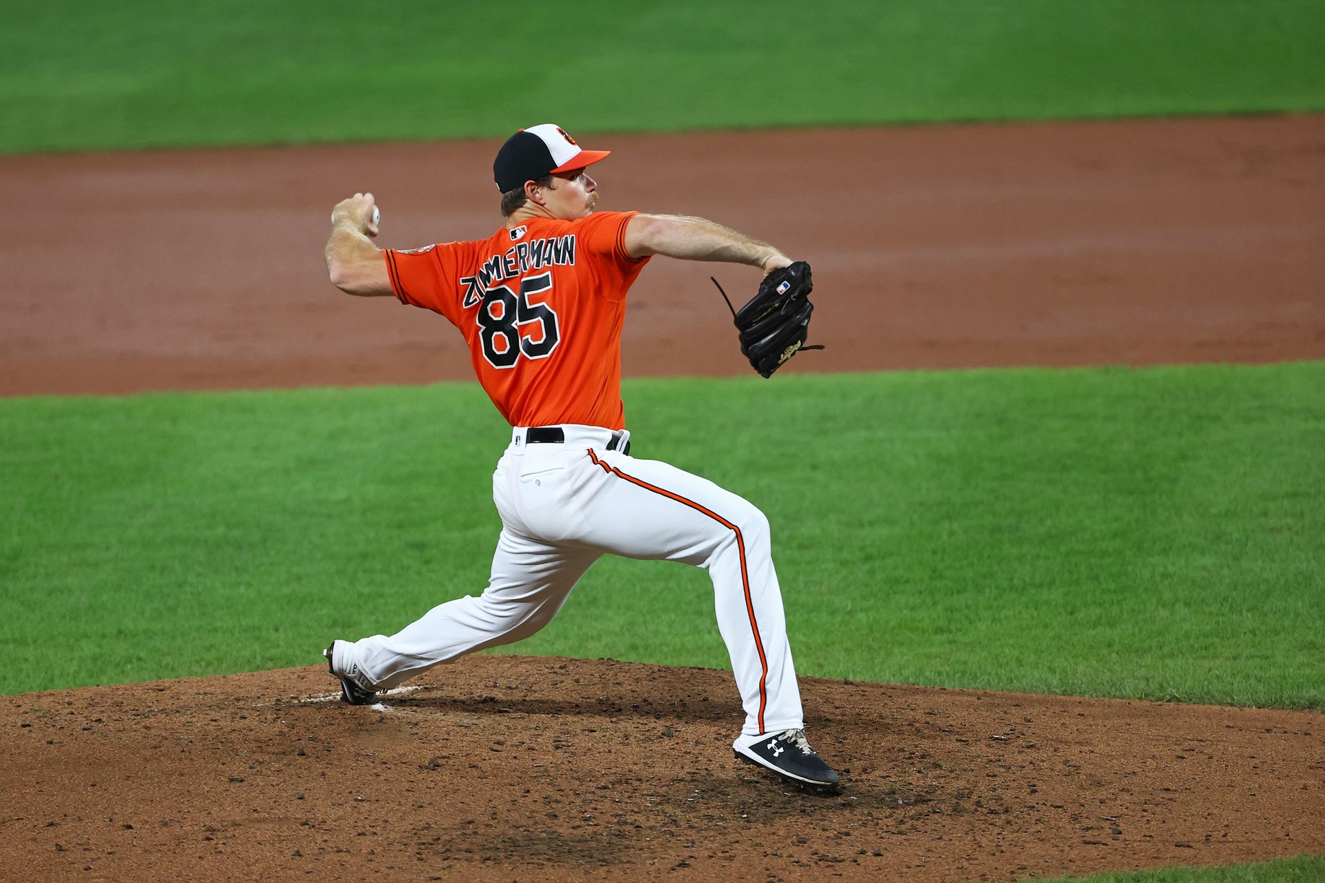 Bruce Zimmerman Makes His Major League Debut - University of Mount Olive