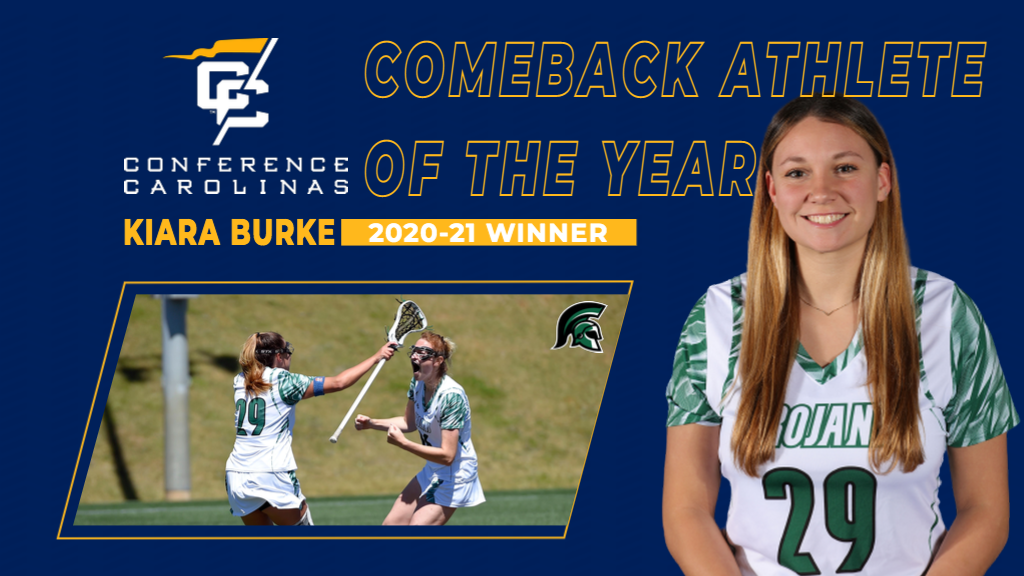 Kiara Burke Chosen Conference Carolinas Comeback Athlete of the Year ...