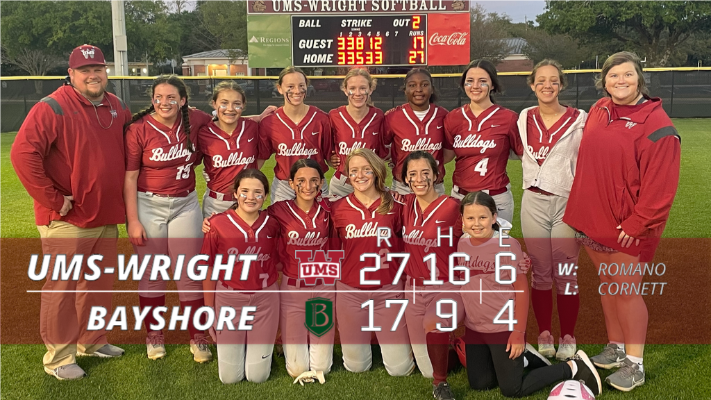 SOFTBALL: Blaylock Collects Four Hits As UMS-Wright Defeats Bayshore ...