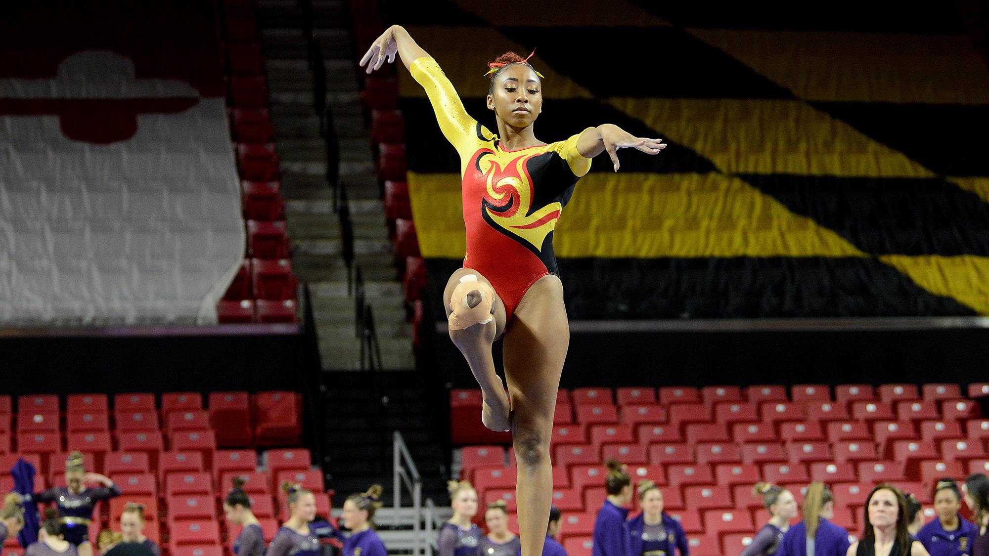Tiara Wright - Gymnastics - University of Maryland Athletics