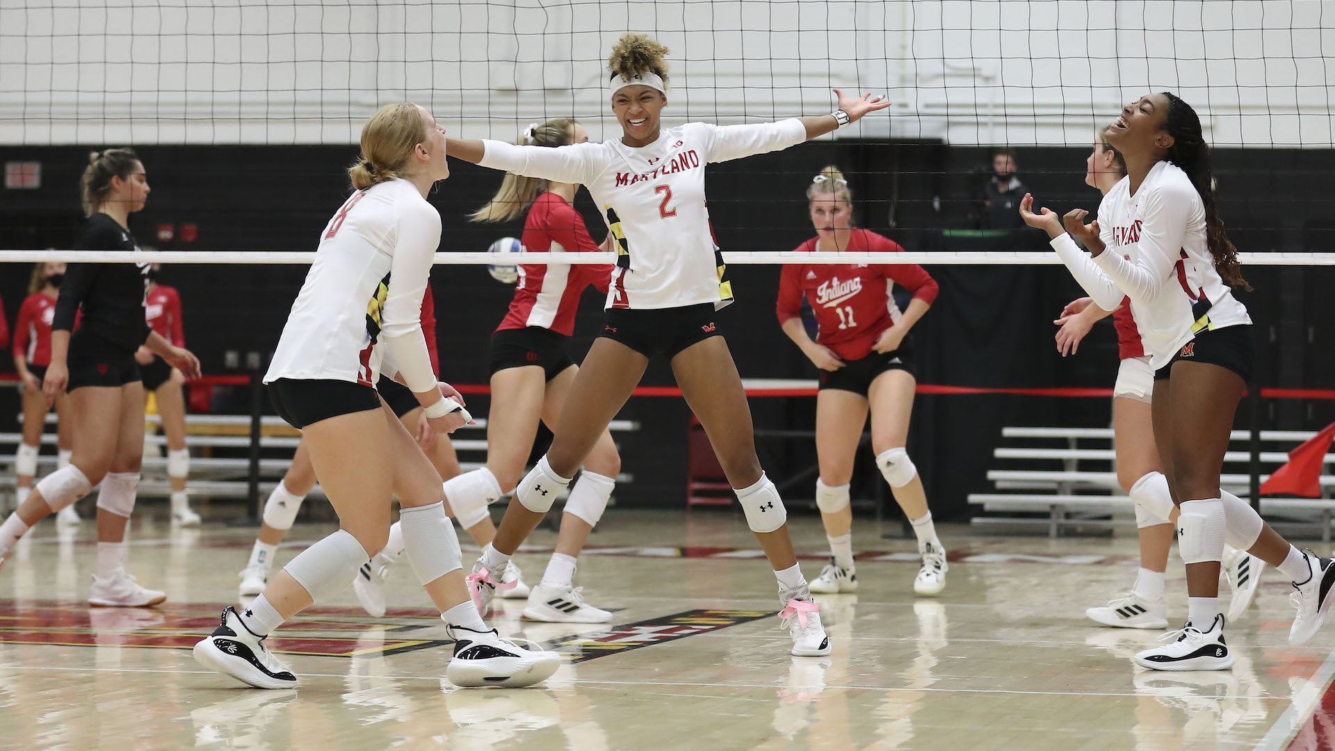 Terps Dominate Indiana With 3-0 Sweep - University of Maryland Athletics