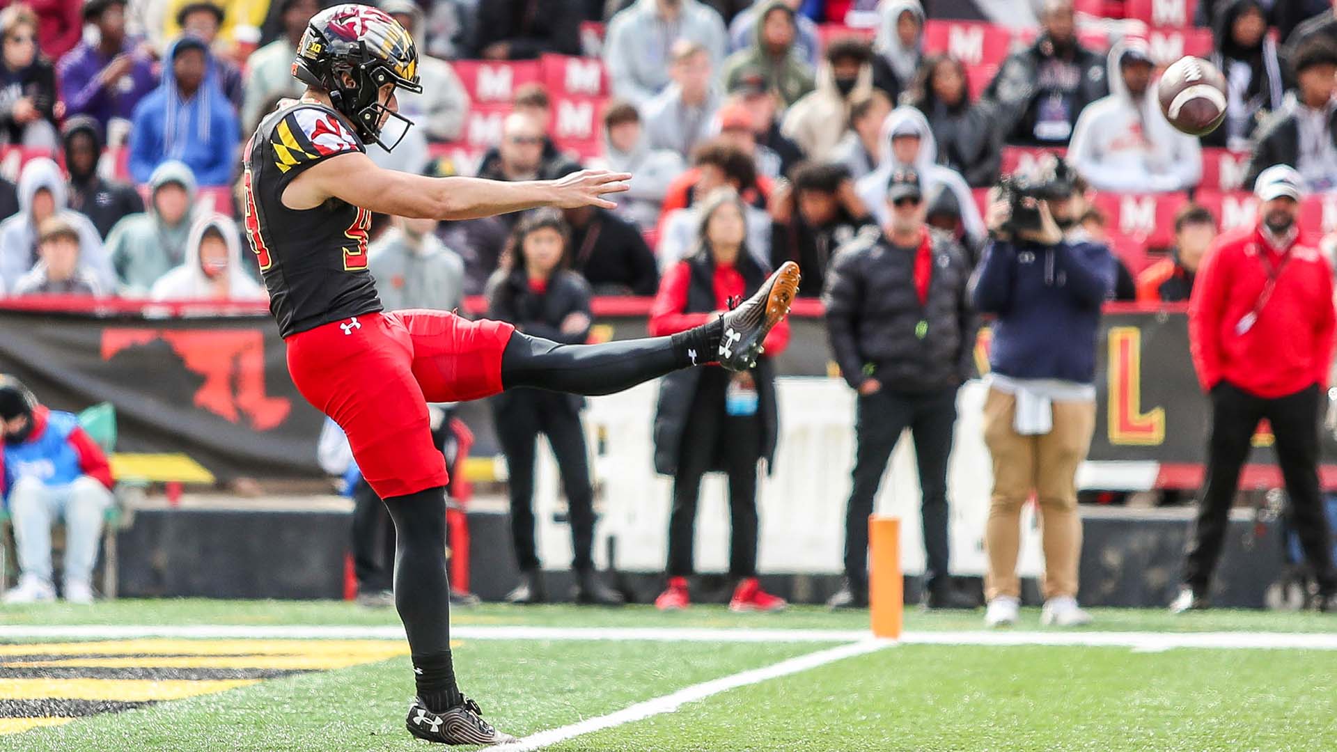 Colton Spangler - Football - University of Maryland Athletics