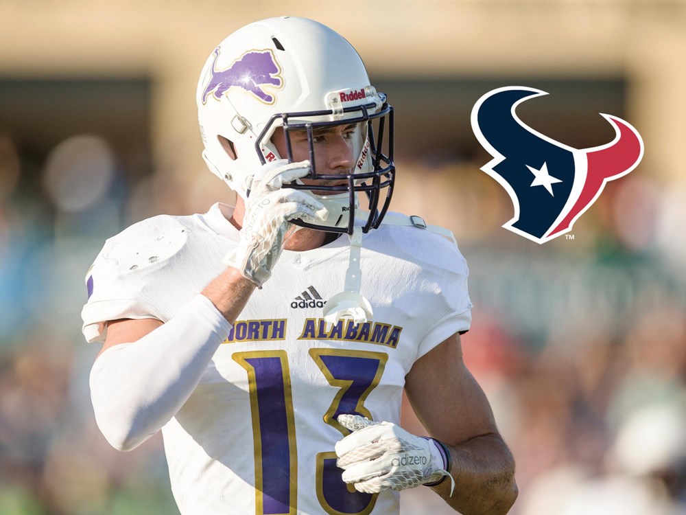 UNA'S CHRIS JOHNSON SIGNS WITH HOUSTON TEXANS - University of North ...