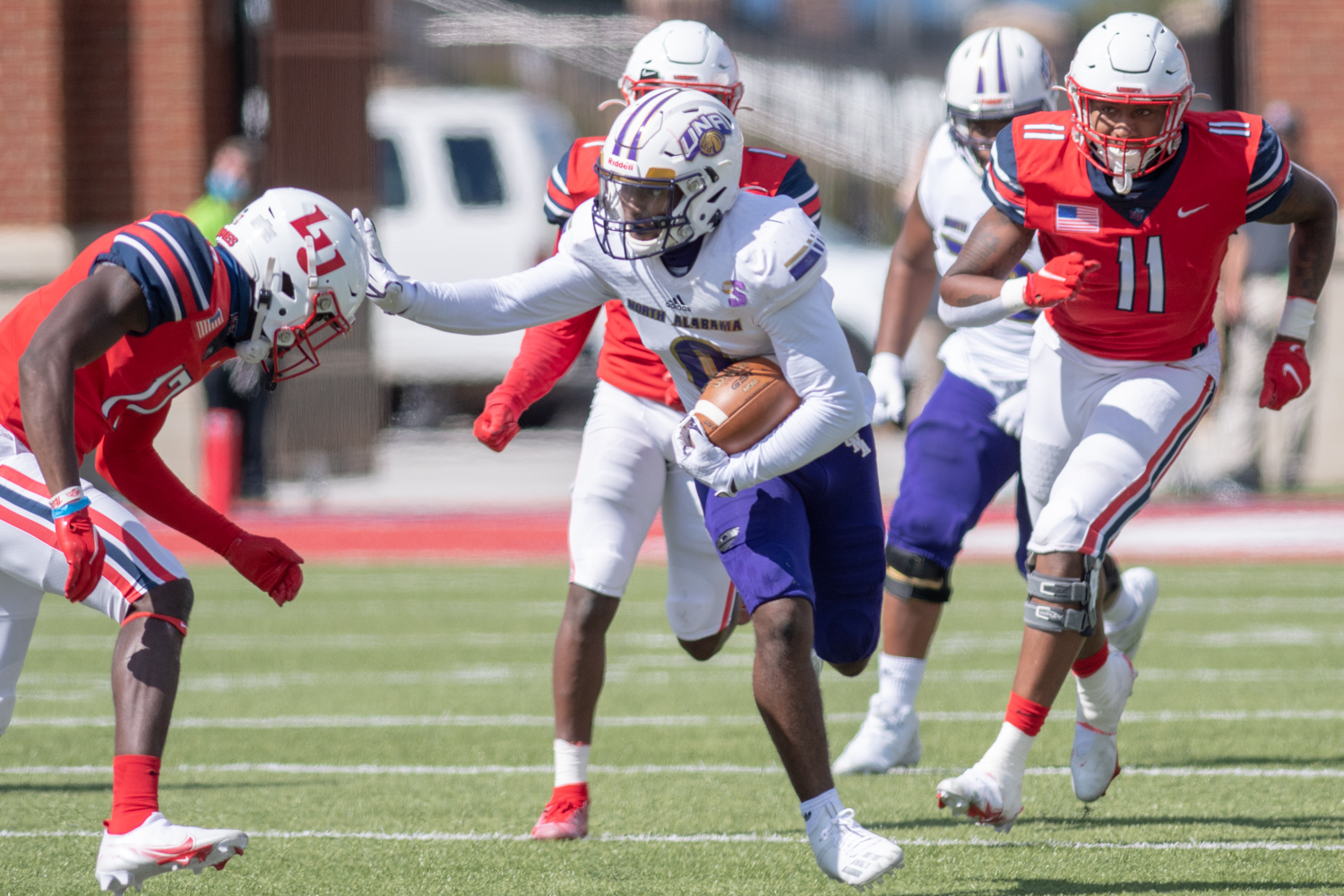 UNA FOOTBALL FALLS 28-7 AT LIBERTY - University of North Alabama Athletics