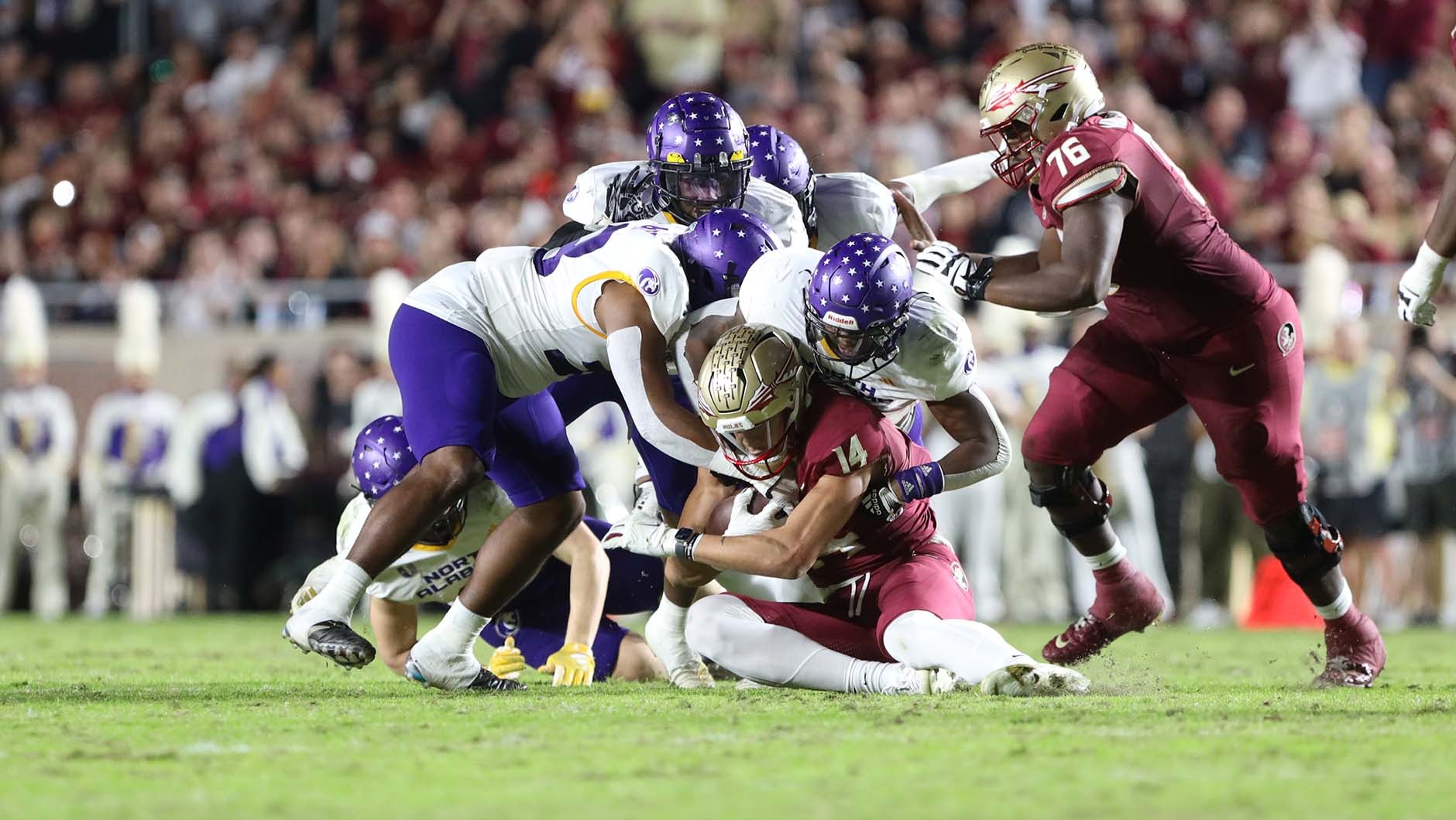 Lions provide early scare, Seminoles win late - University of North ...
