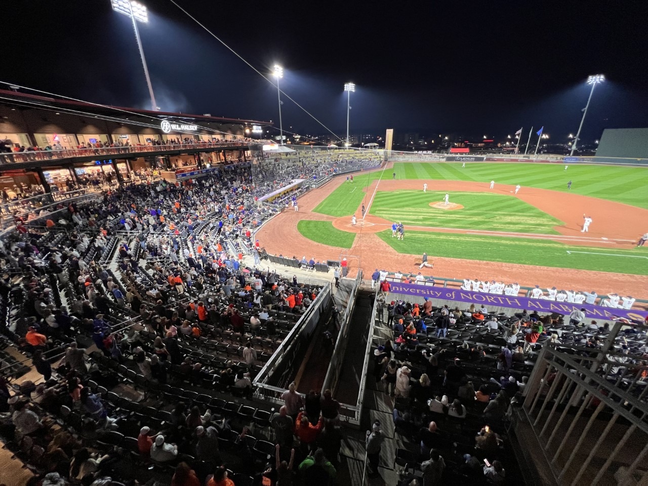 LIONS FALL TO AUBURN AT TOYOTA FIELD - University of North Alabama ...