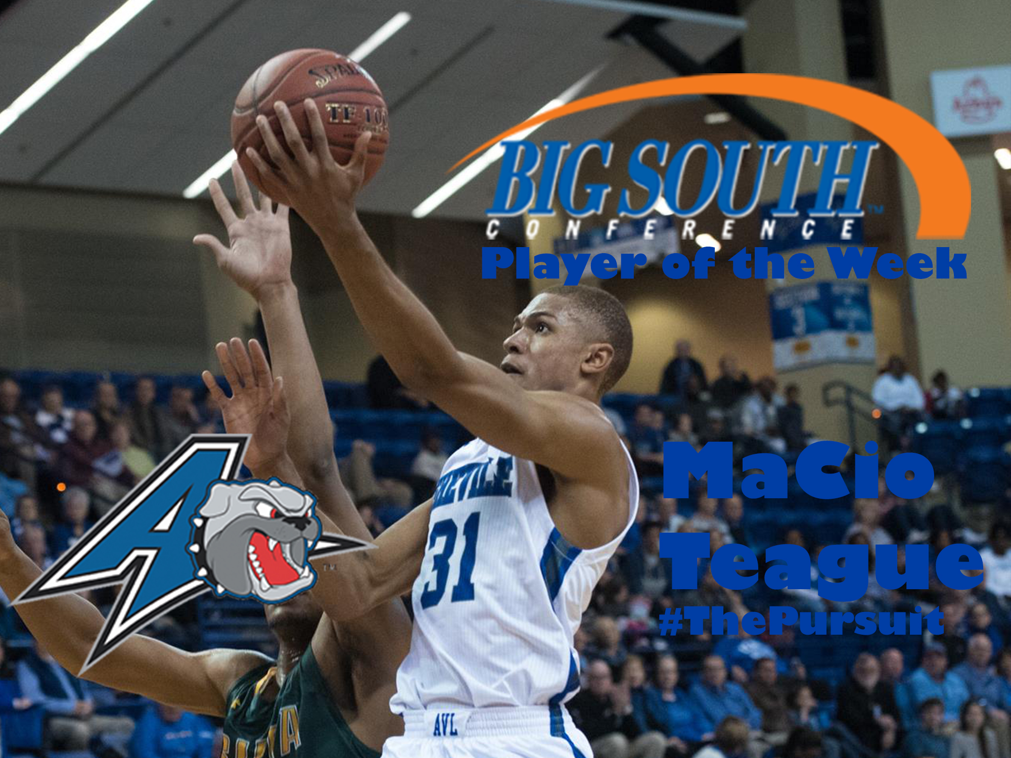 MaCio Teague - Men's Basketball - UNC Asheville Athletics