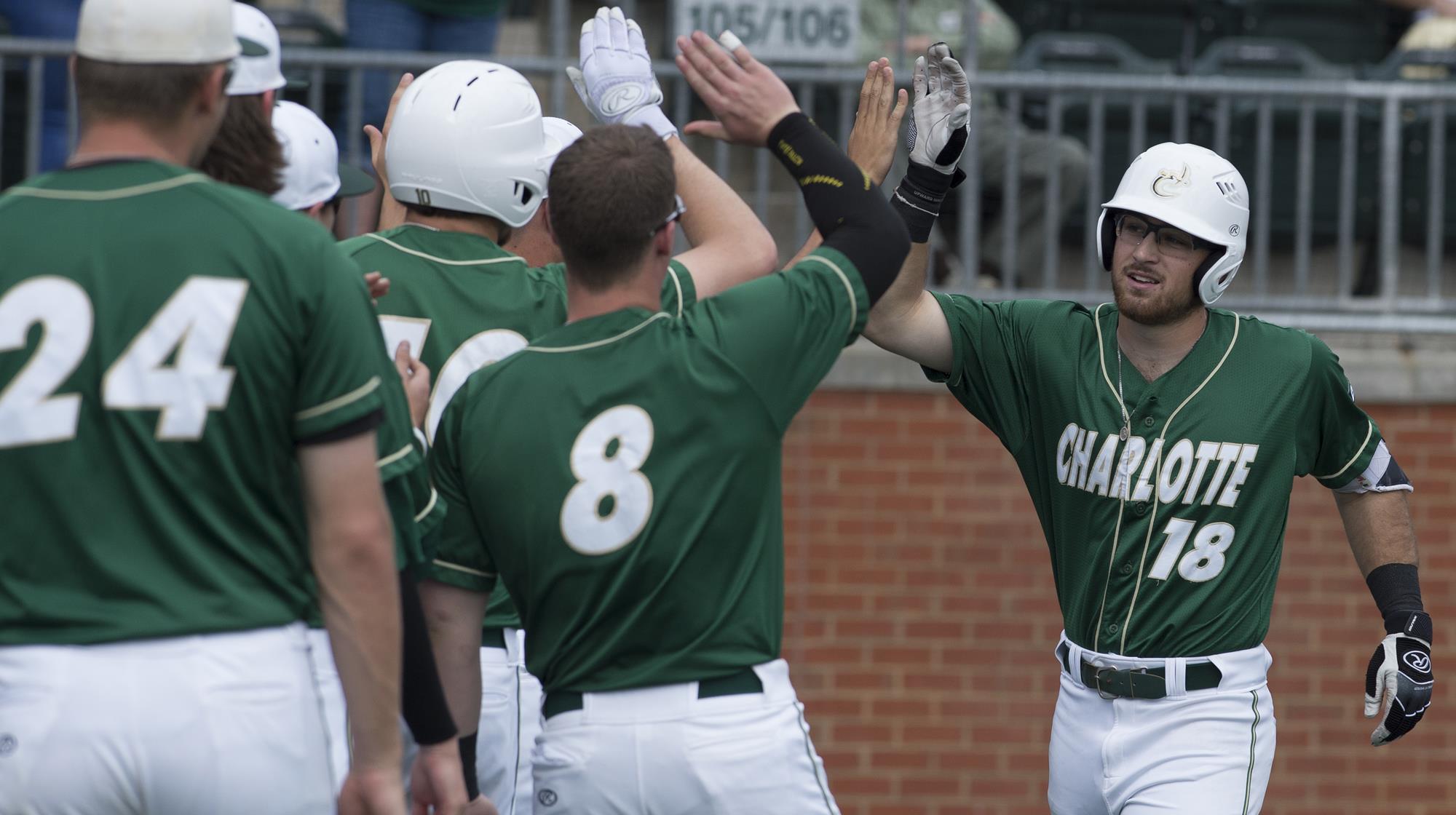 Baseball Heads to #8 ECU, Weather Changes Series - Charlotte Athletics