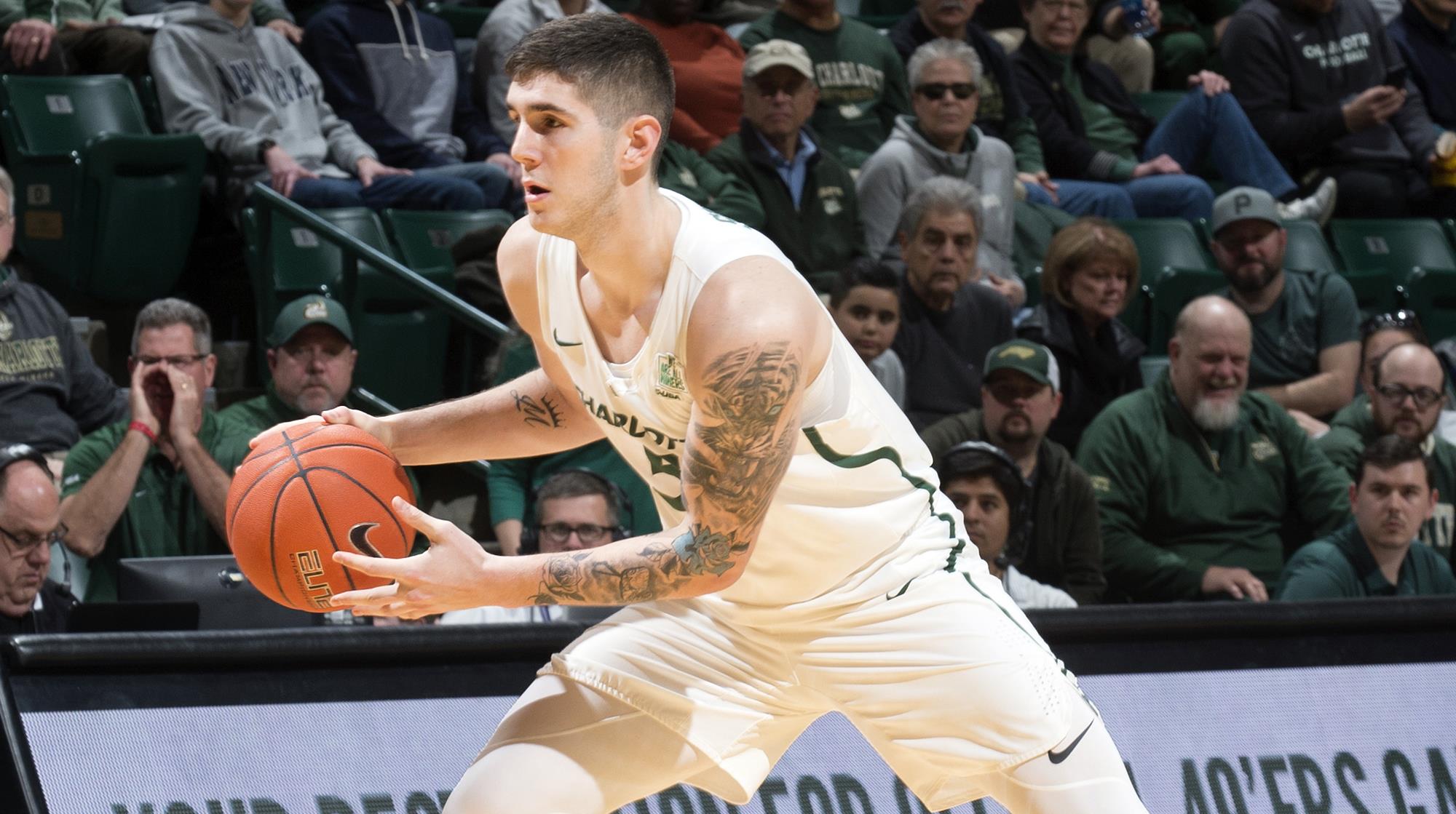 Milos Supica - Men's Basketball - Charlotte Athletics