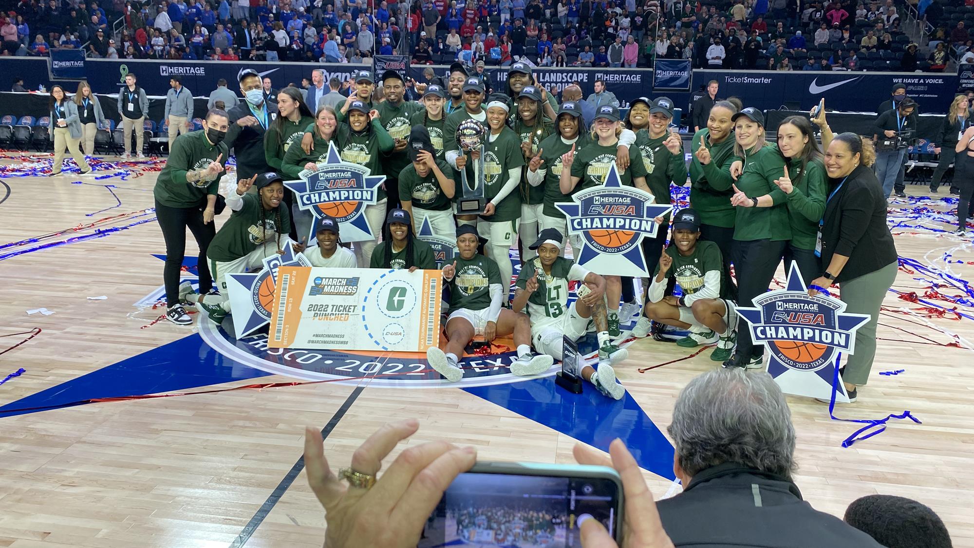 Let's Go Dancing! Women's Basketball Wins C-USA Tourney Title Behind ...