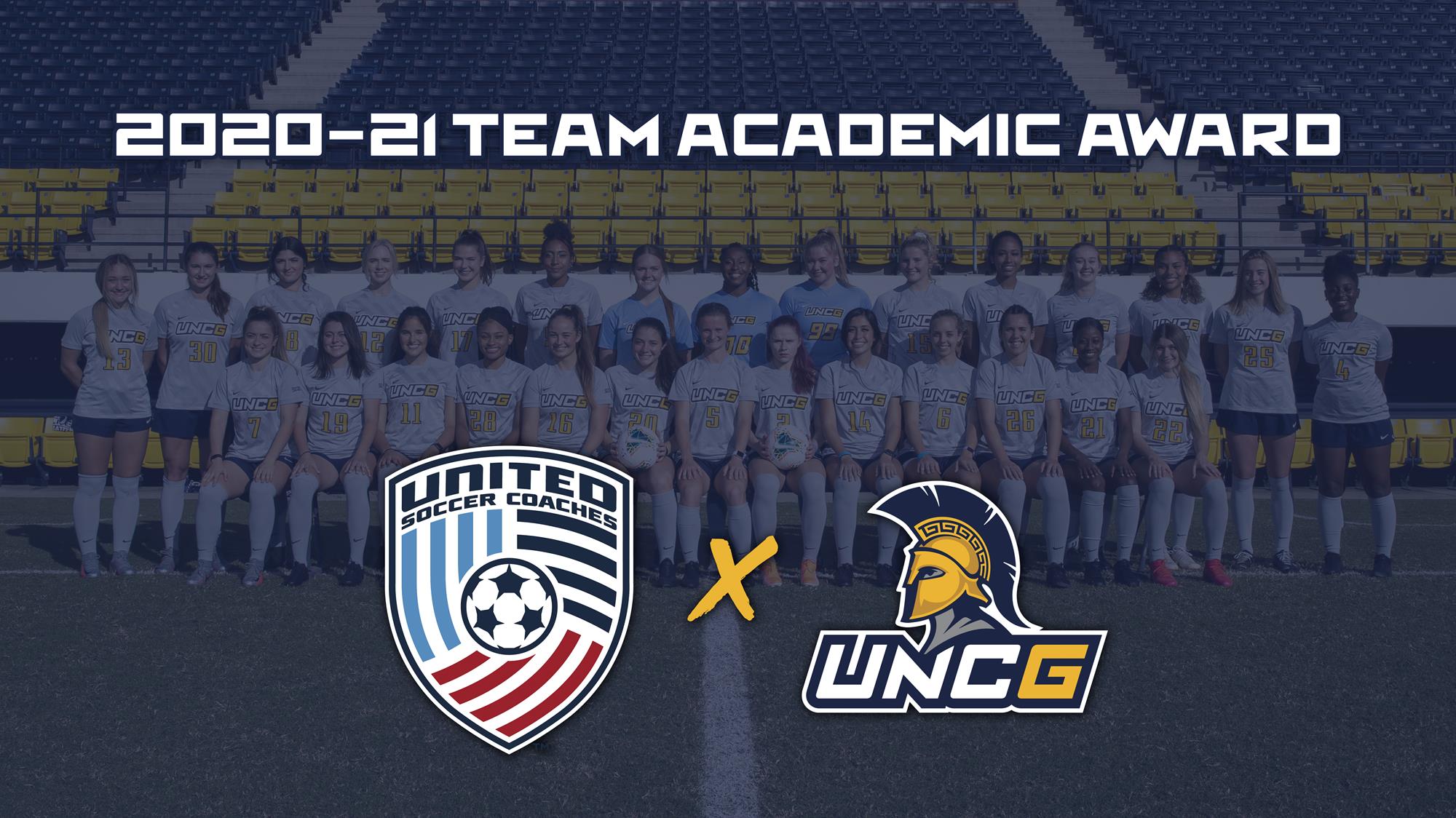 UNCG Earns 17th United Soccer Coaches Team Academic Award - UNC Greensboro