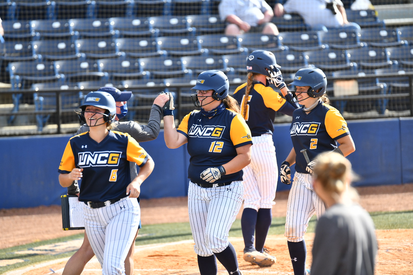 Late Thunder Lifts UNCG Past Chattanooga In Key DH Sweep - UNC Greensboro