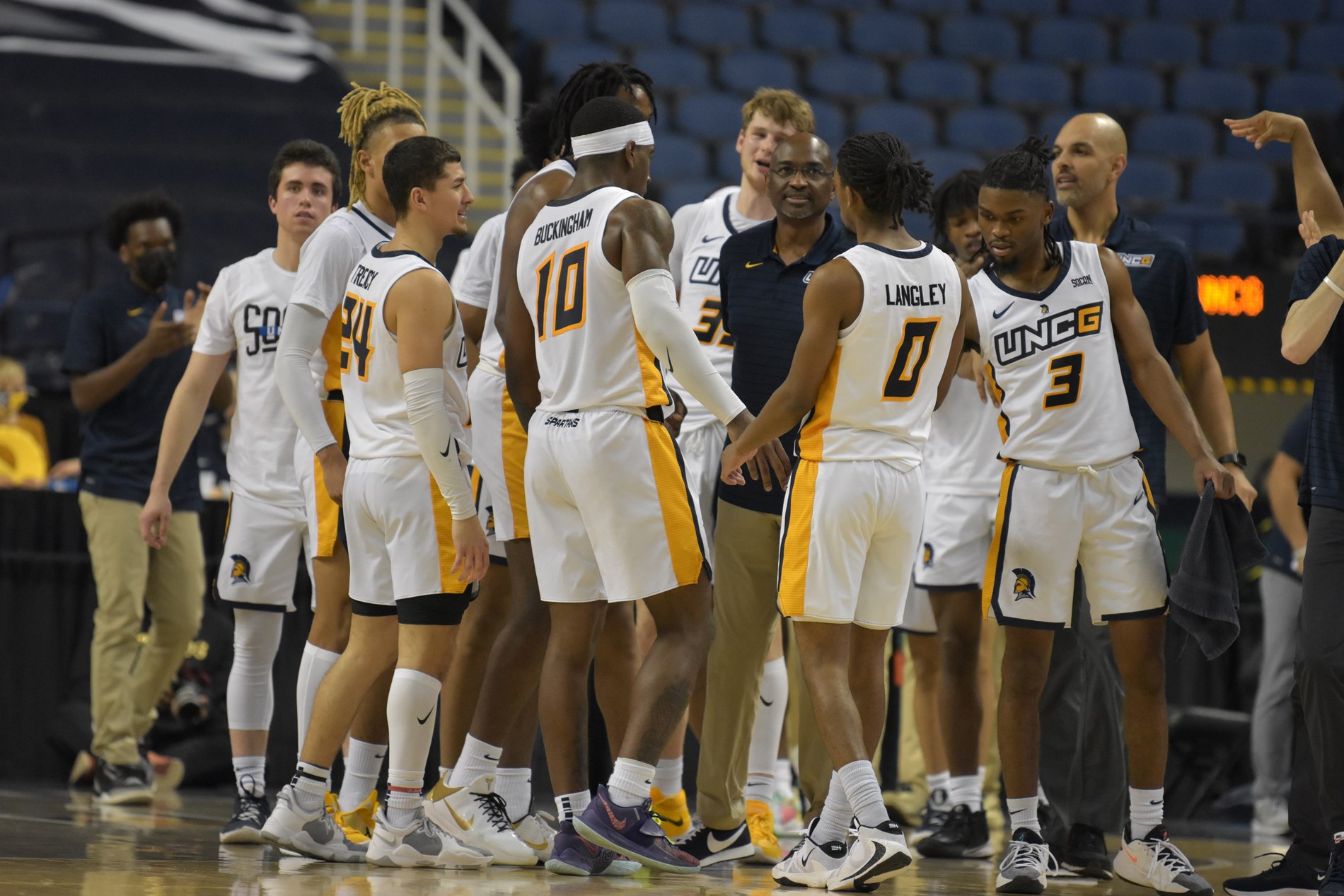 Langley Comes Through Late To Lift UNCG Past Samford - UNC Greensboro