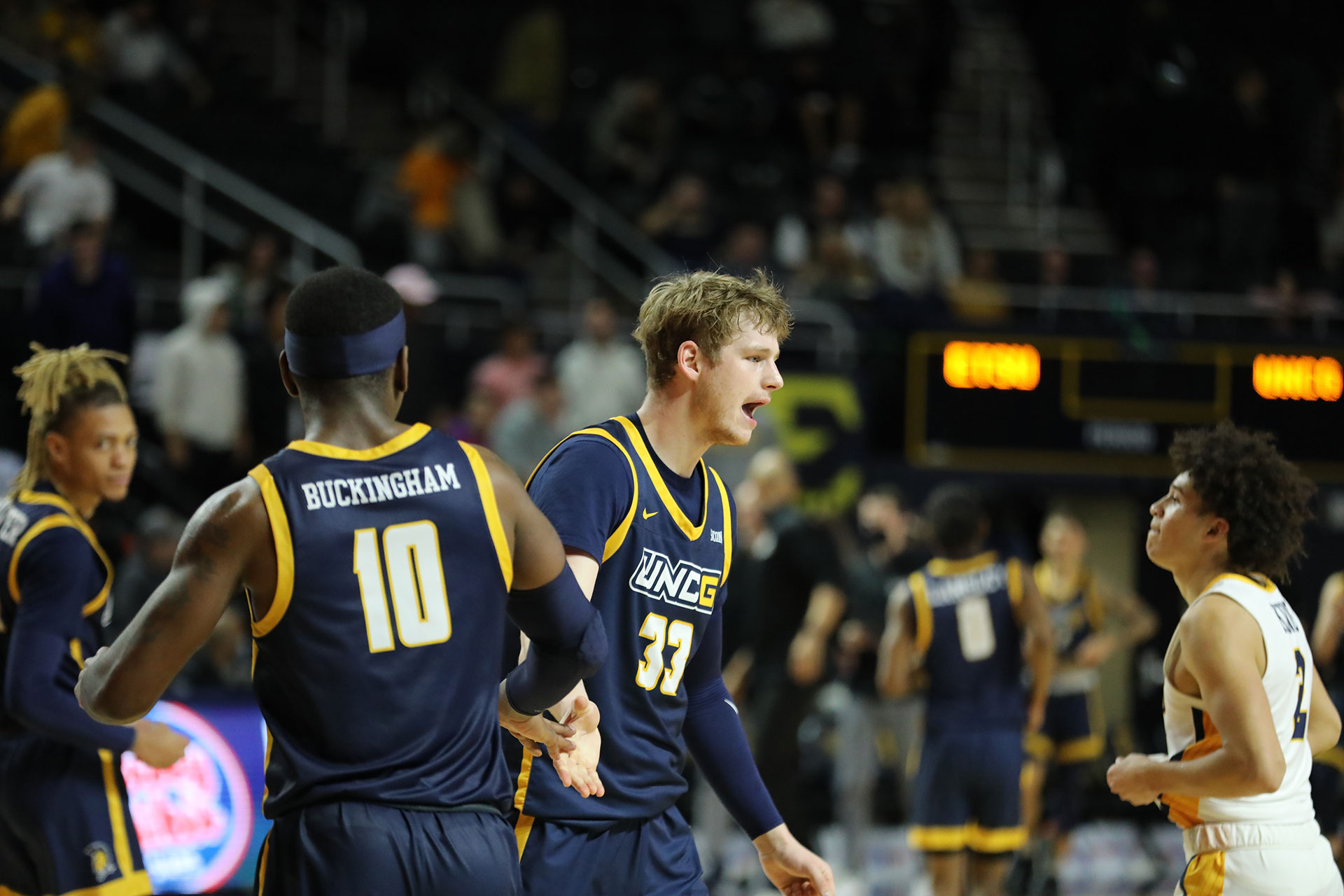 Buckingham Helps UNCG Rally For Huge Road Win At ETSU - UNC Greensboro