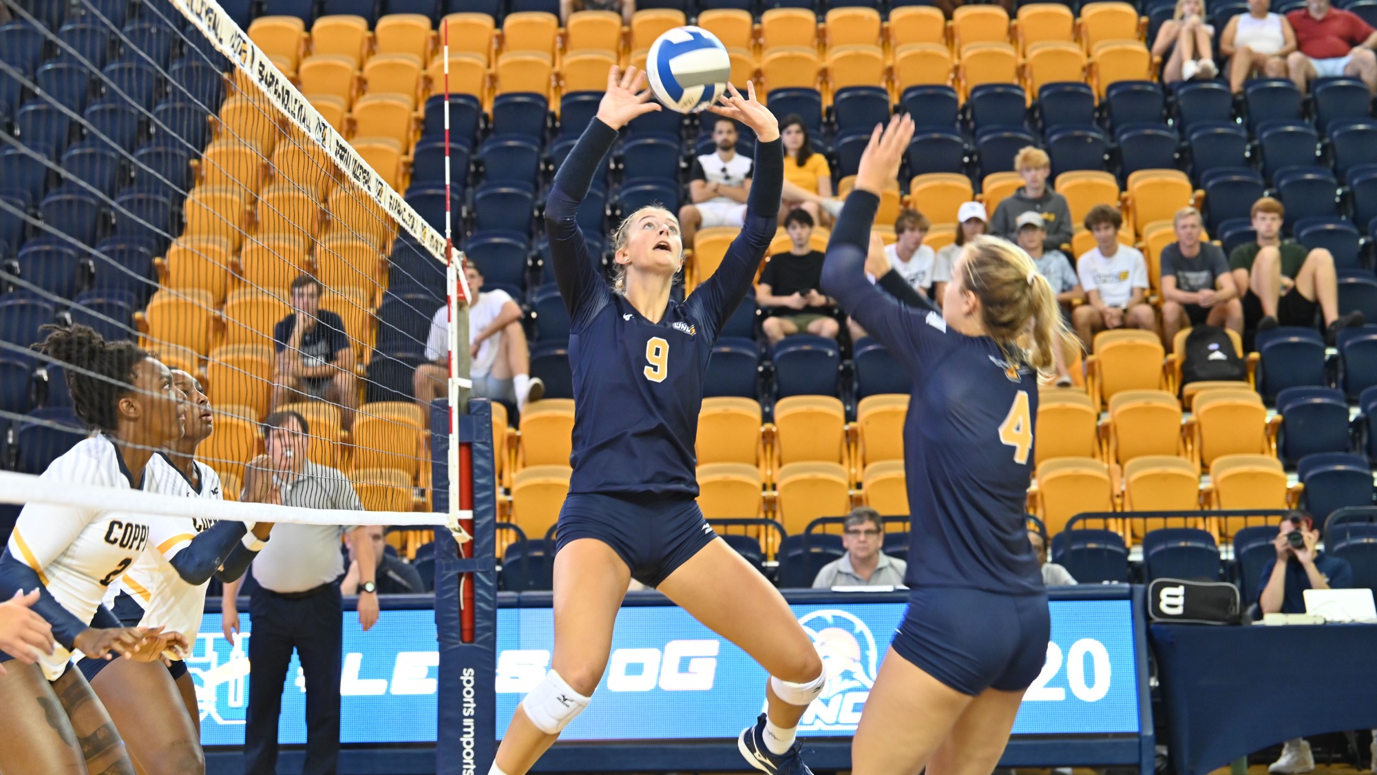 Wofford Gets Past Volleyball, 3-0 - UNC Greensboro