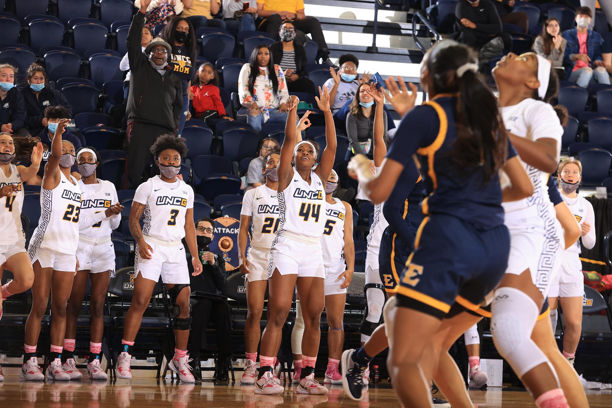 UNCG Stays Strong to Defeat Bucs - UNC Greensboro