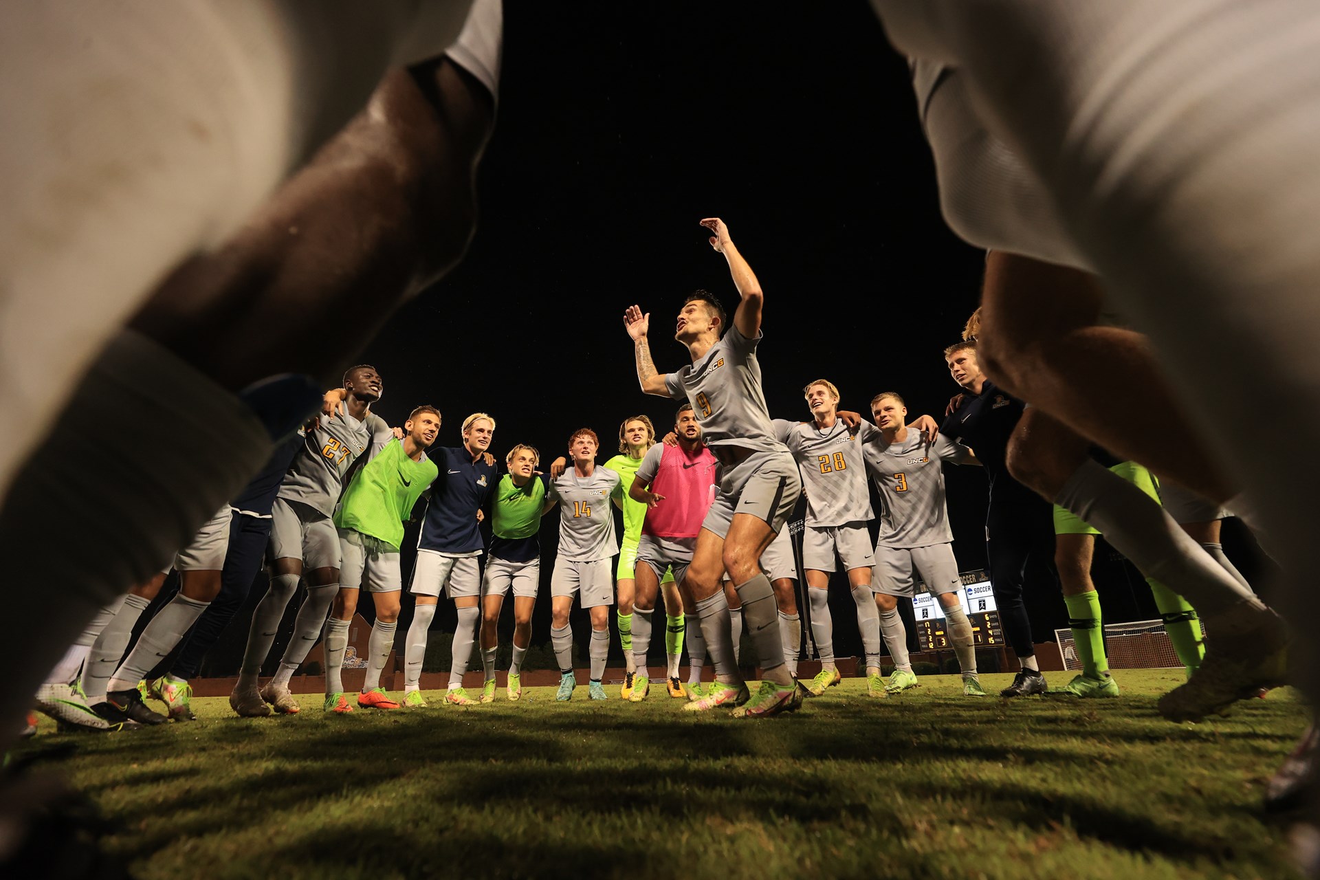 Four From Men's Soccer Earns Team Awards - UNC Greensboro