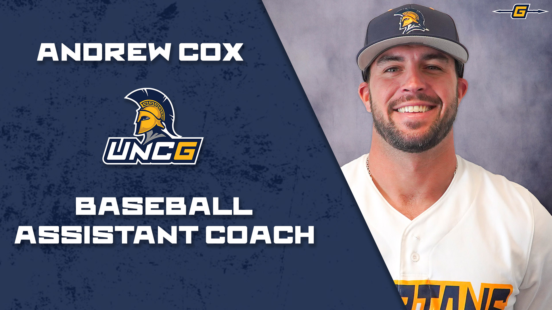 Cox Hired as Assistant Coach for Baseball - UNC Greensboro