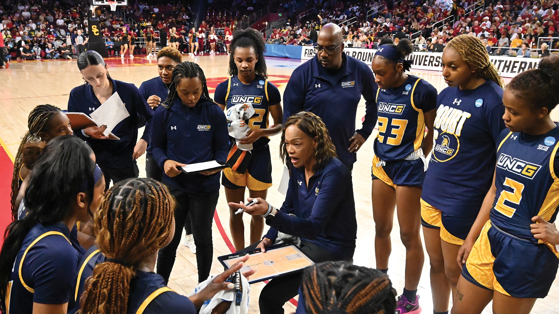 No. 16 Women’s Basketball Takes on No. 1 USC in First Round of NCAA ...