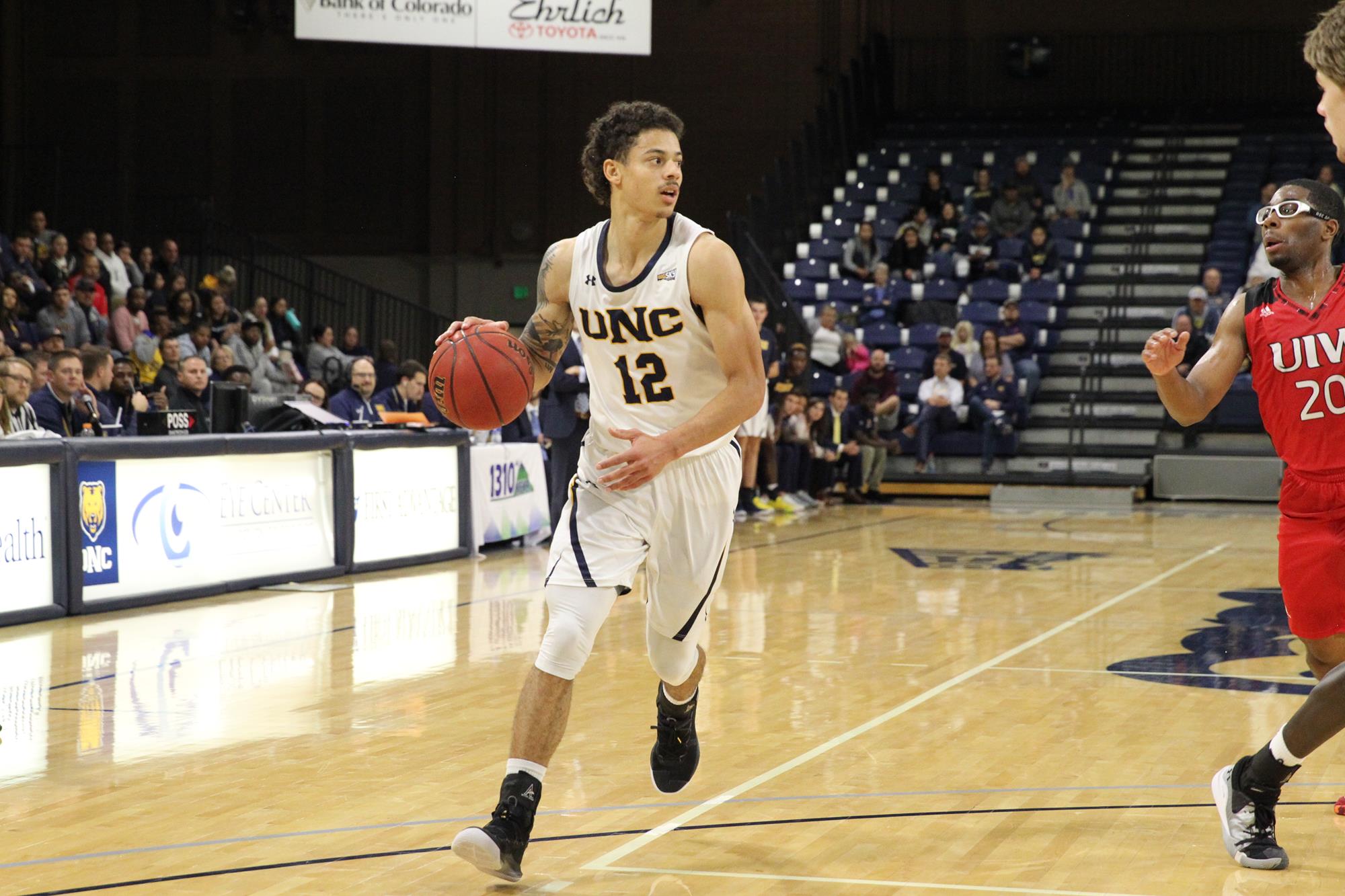 Jonah Radebaugh - 2019-20 - Men's Basketball - University of Northern ...