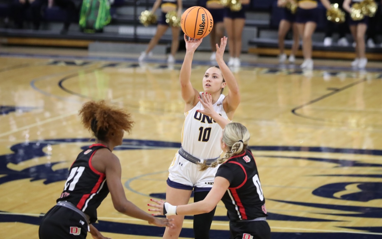 Simental 3-Pointer Secures Exciting UNC Win over DU in Big Sky - Summit ...