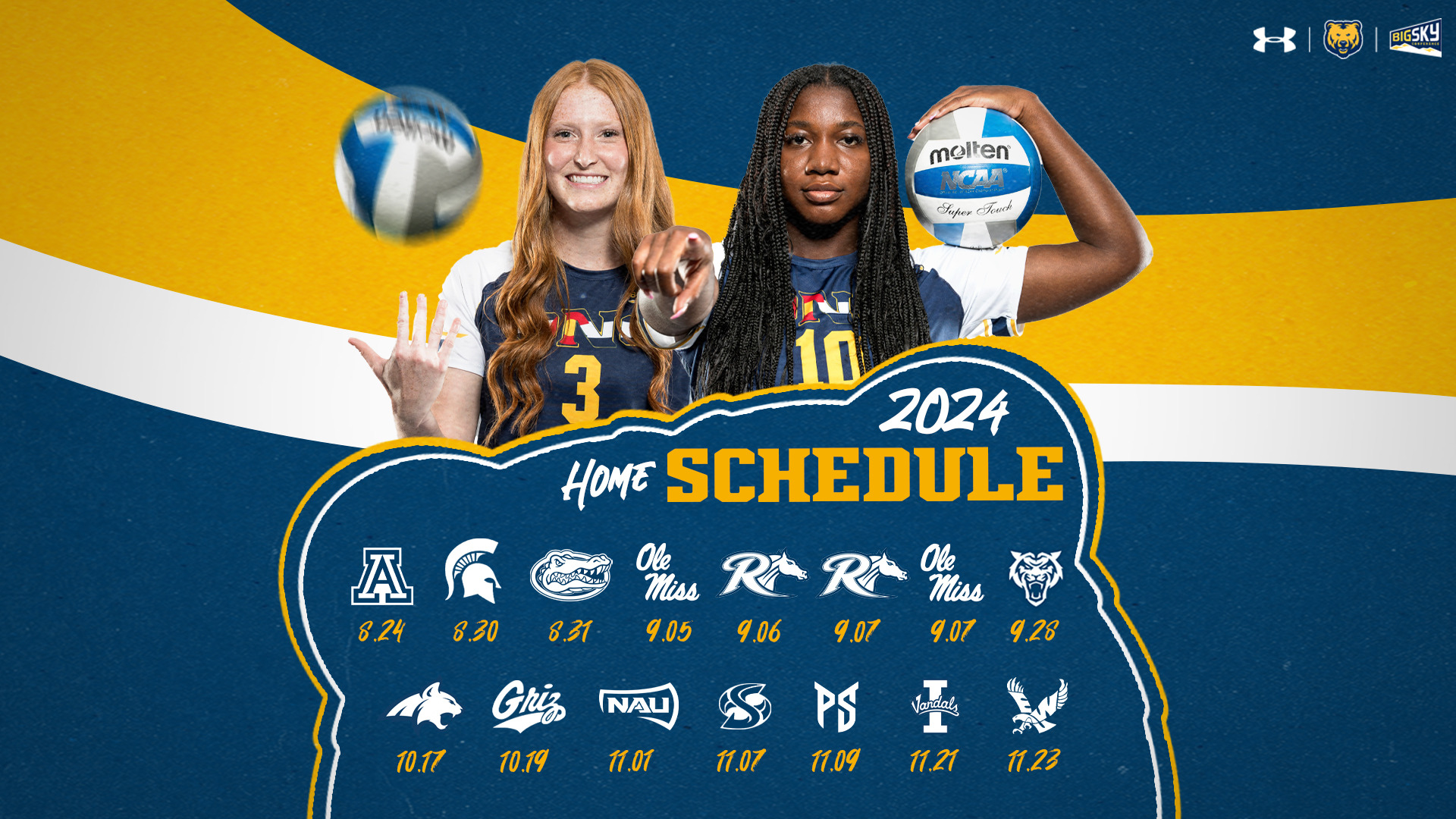 Volleyball unveils 2021 schedule - University of Northern Colorado ...