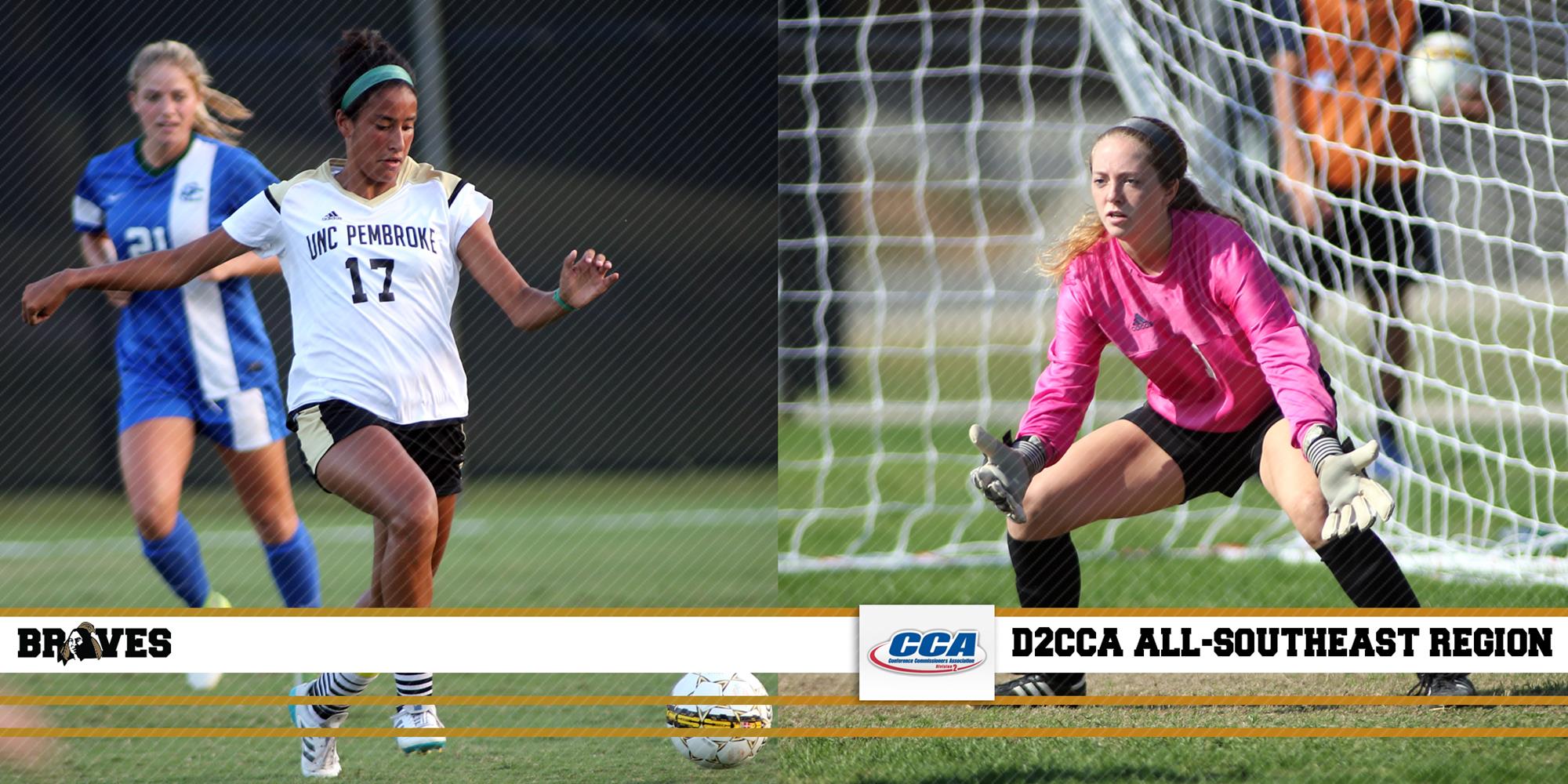 Senécal-Guzman, Ryan Tabbed As D2CCA All-Southeast Region - UNCP Athletics