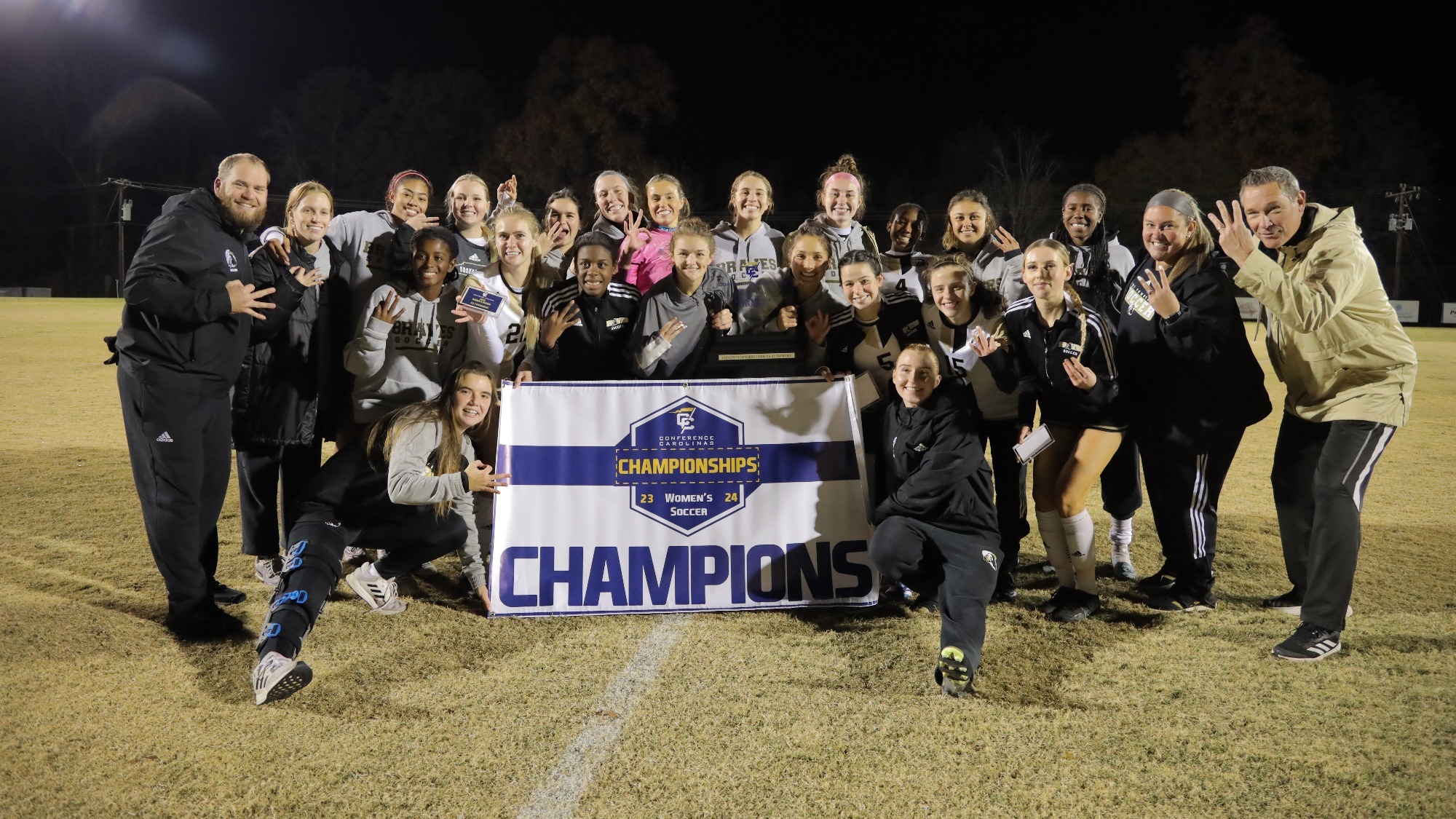 Back-To-Back-To-Back! Braves Take Conference Carolinas Tournament ...