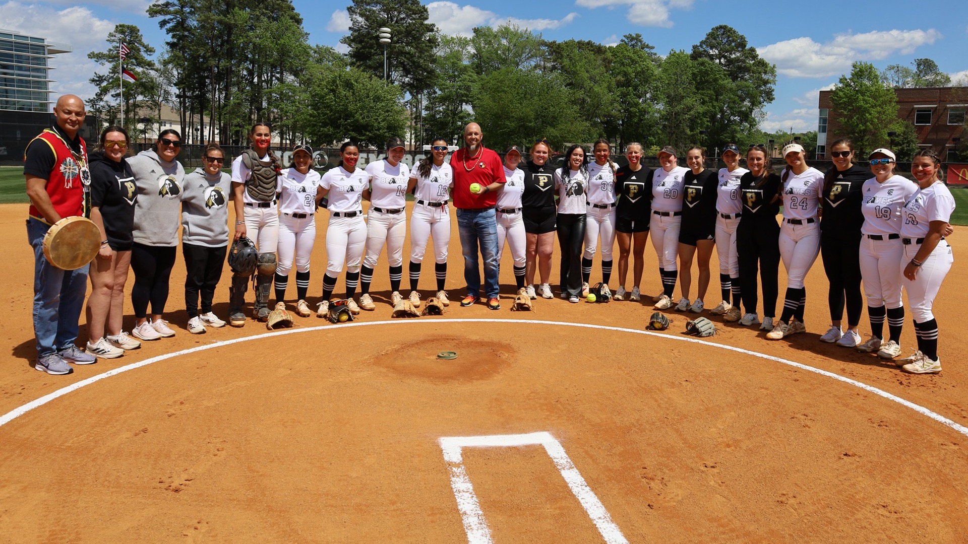 Softball Gets Big Conference Sweep Over Barton - UNCP Athletics