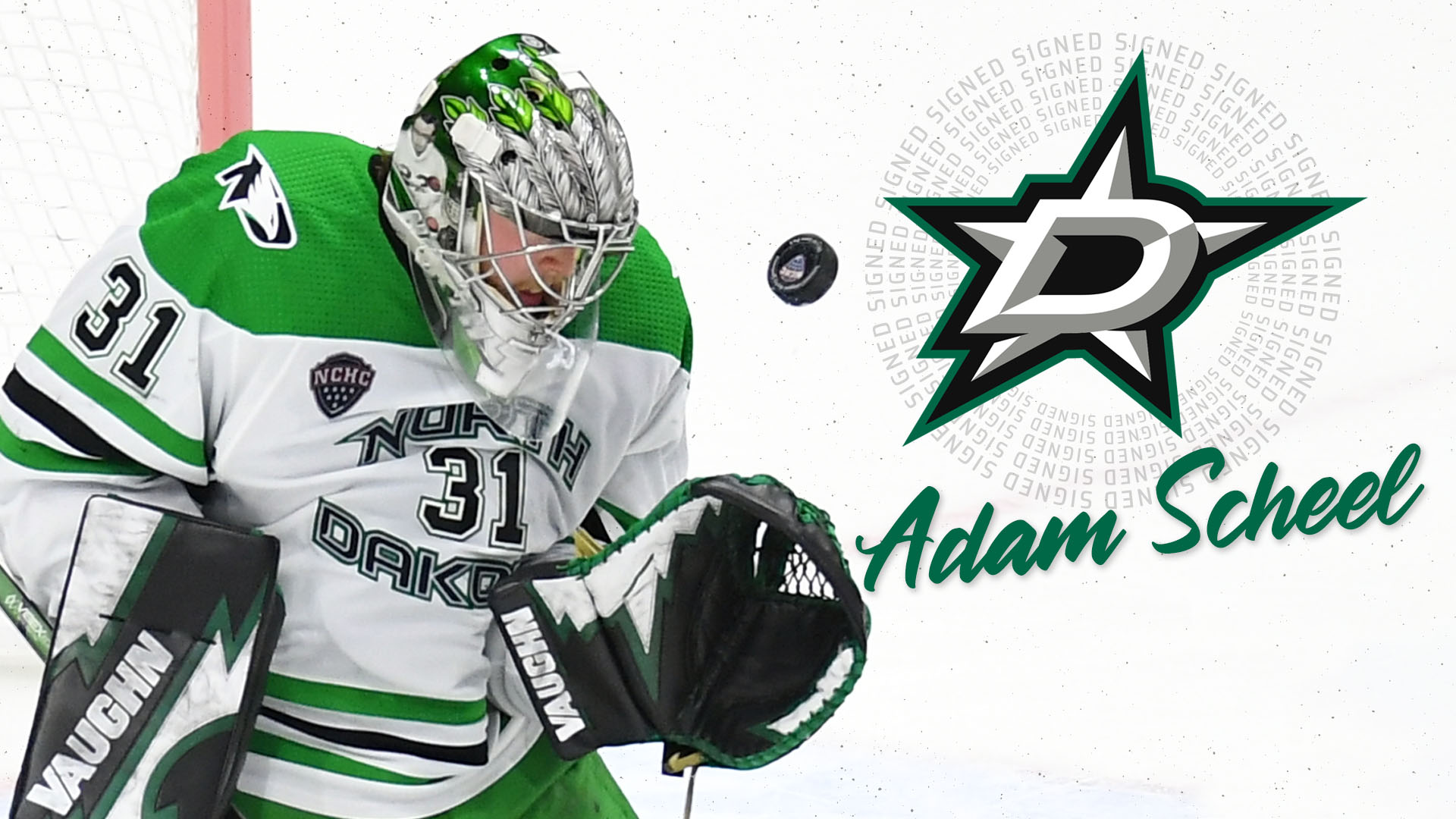 Adam Scheel - Men's Hockey - University of North Dakota Athletics