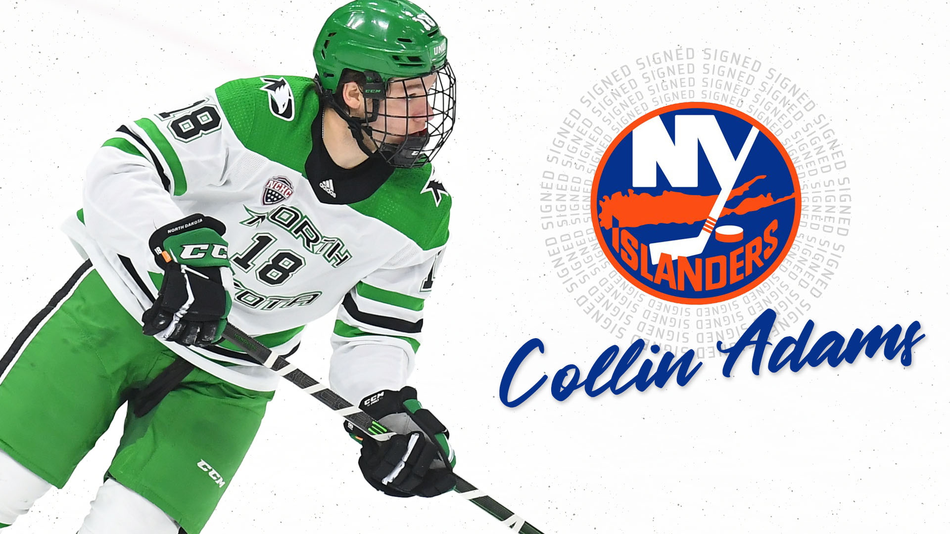 Collin Adams - Men's Hockey - University of North Dakota Athletics