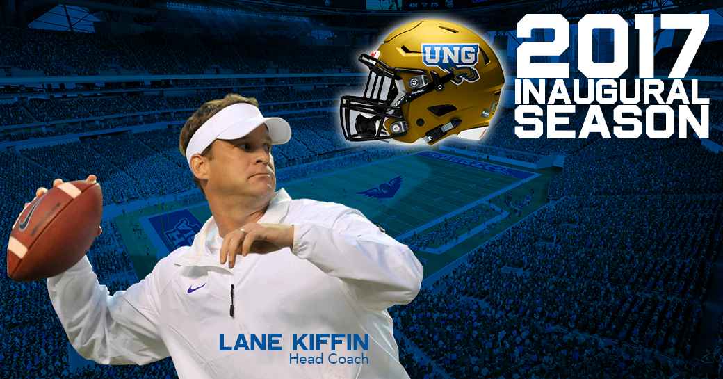 UNG Announces Inaugural Football Season in 2017 and Hiring of Lane ...