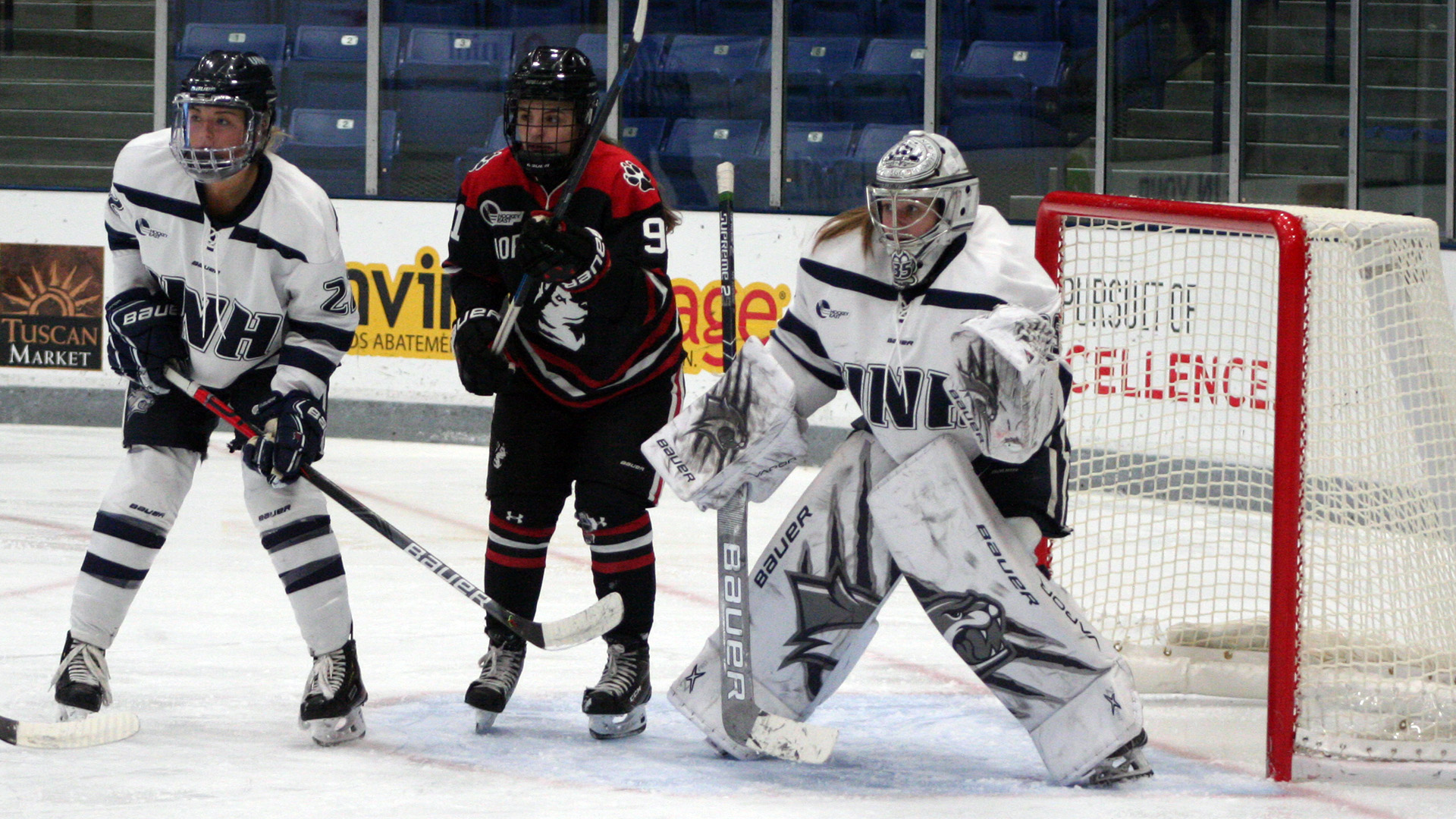 Boutilier Stops 35 Shots in 1-0 Loss to #4 Northeastern - University of ...