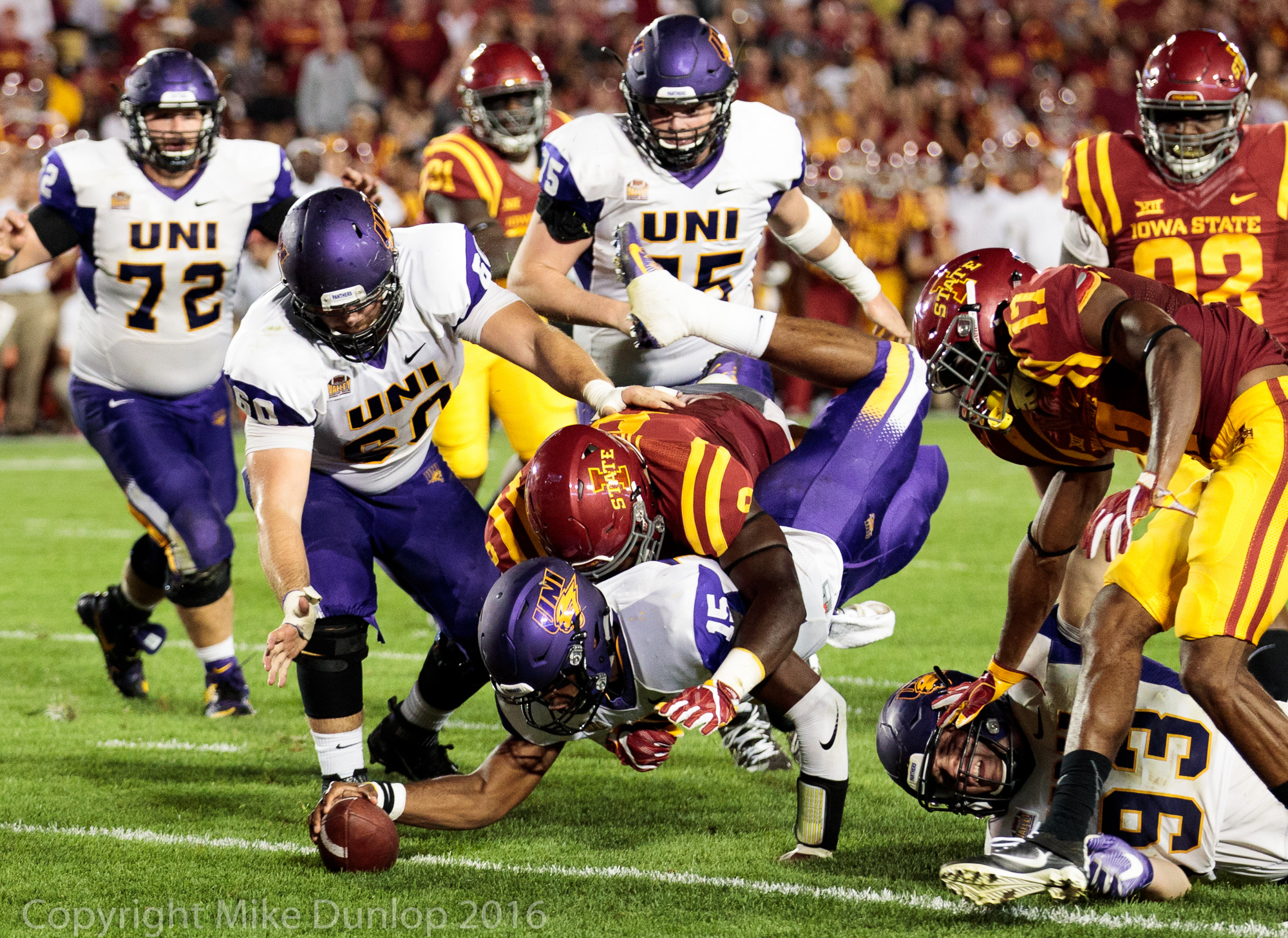 Aaron Bailey - 2016 - Football - UNI Athletics