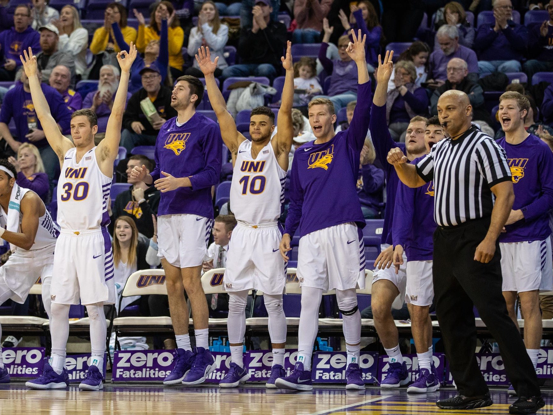 Panthers and Bulldogs Square Off in the McLeod Center - UNI Athletics