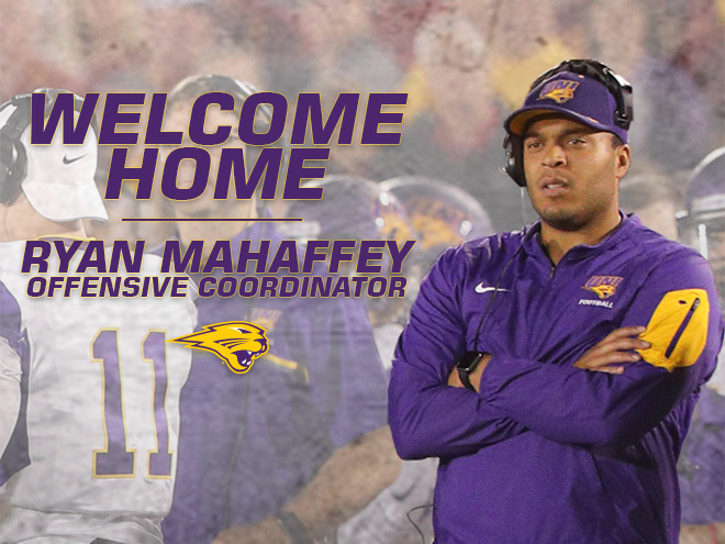 Mahaffey Returns to UNI as Offensive Coordinator - UNI Athletics