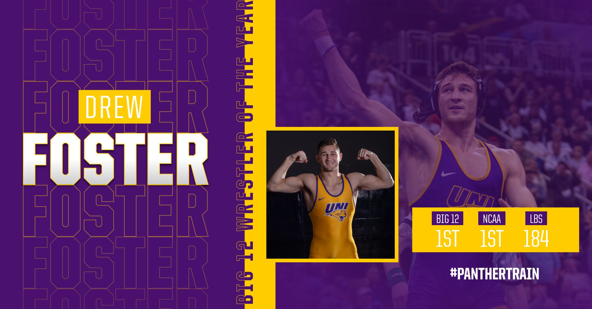 Drew Foster - 2018-19 - Wrestling - UNI Athletics