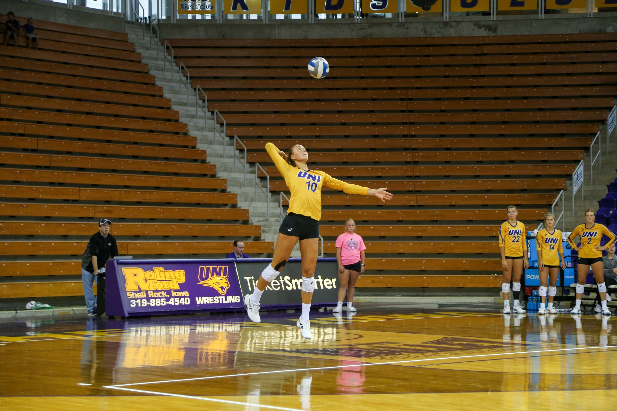 UNI volleyball comes up short of comeback at Western Michigan - UNI ...