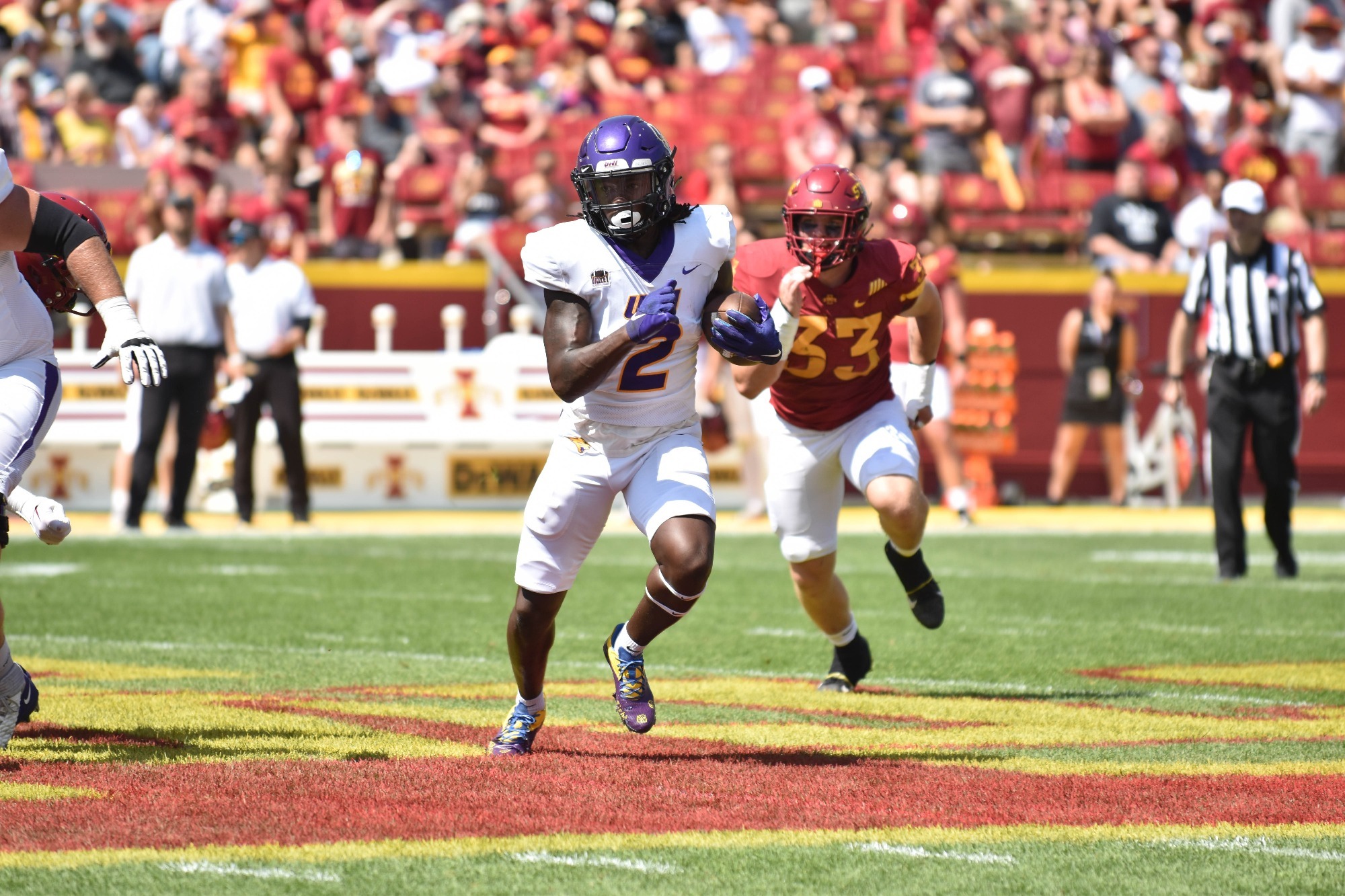 Panther football drops 2023 opener to Iowa State - UNI Athletics