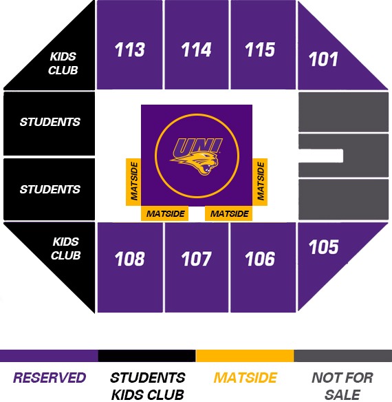 UNI to launch revised seating process for 2024-25 wrestling season ...