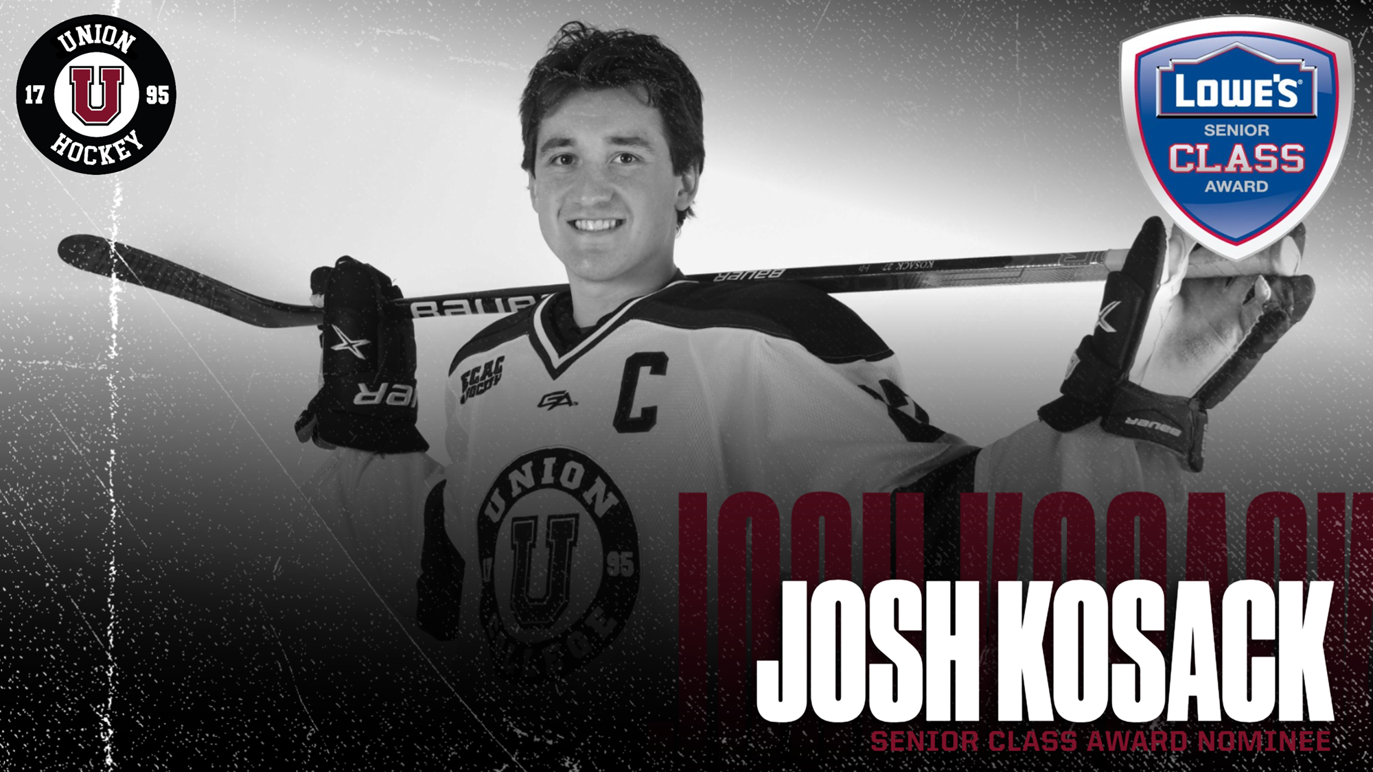 Josh Kosack Named Candidate for Senior CLASS Award - Union College ...