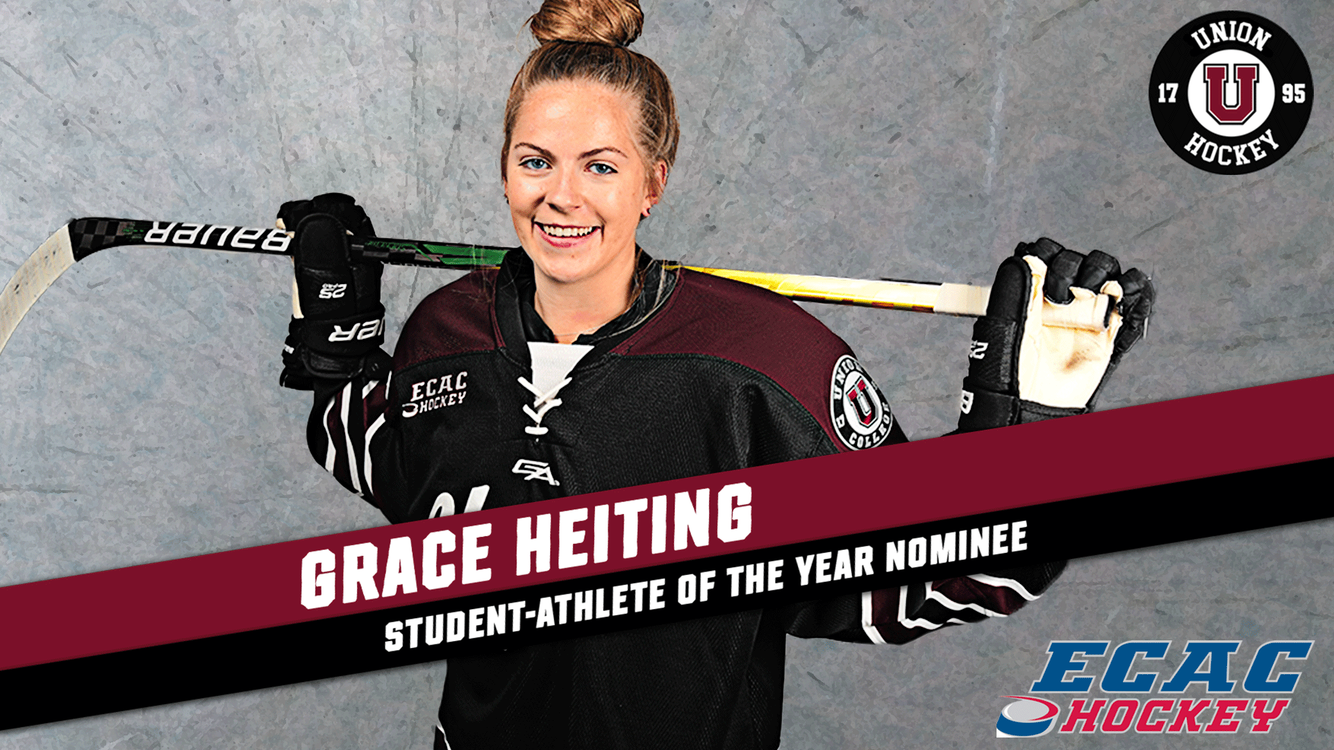 Heiting Nominated for ECAC Student-Athlete of the Year - Union College ...