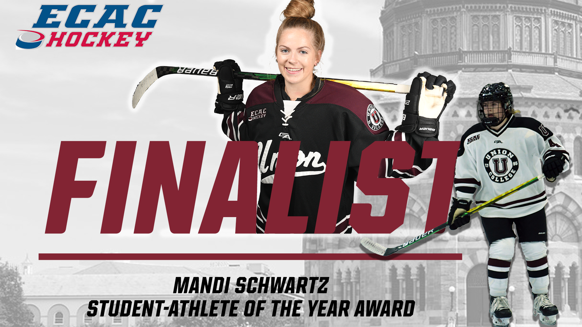 Heiting Named Top-3 Finalist for ECAC Student-Athlete of the Year ...