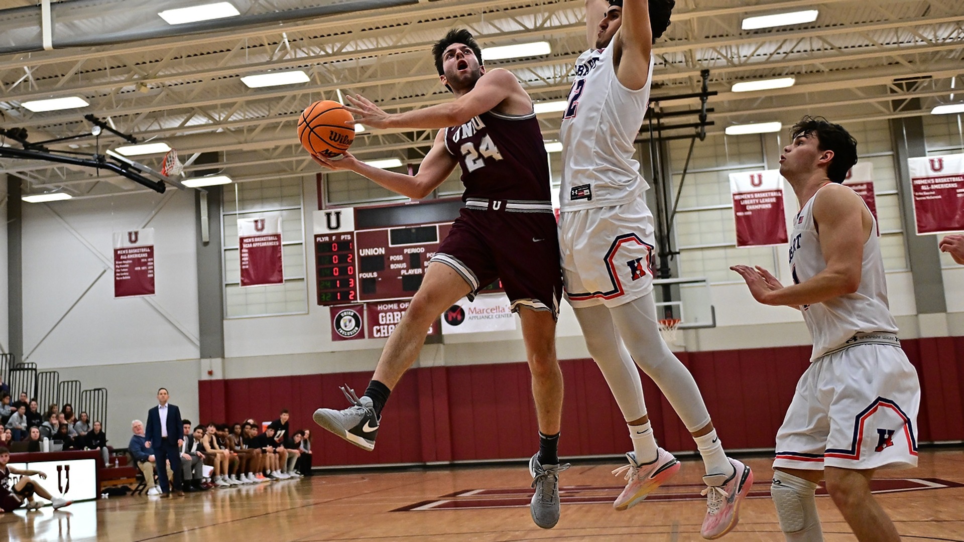 Union Holds Off Skidmore for First Conference Win, 63-58 - Union ...
