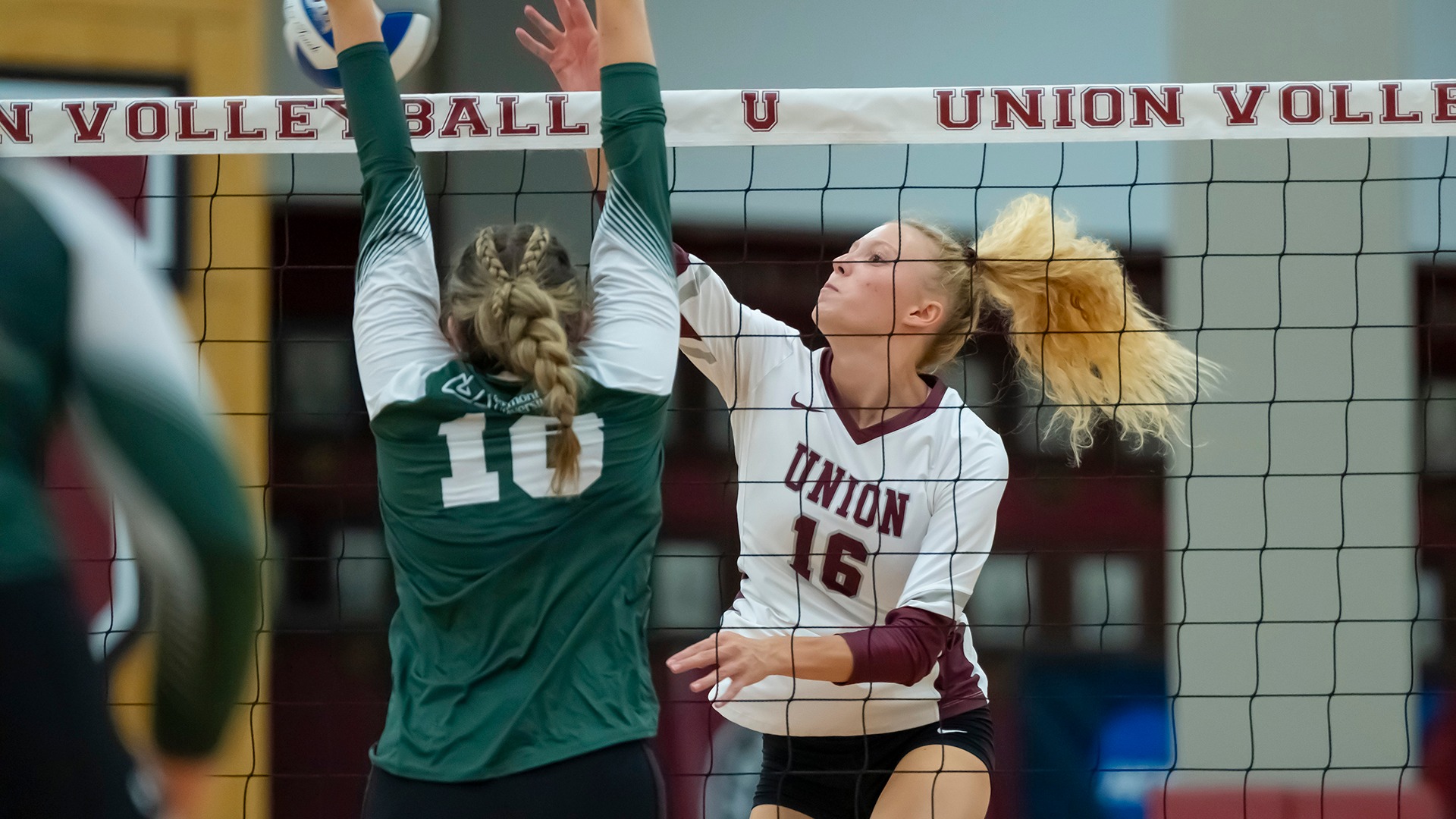 Volleyball Cruises to Straight-Set Win over Mount St. Mary - Union ...