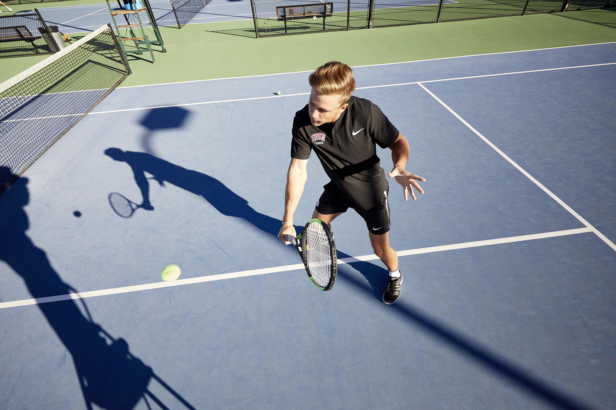 Jordan Sauer - Men's Tennis - University of Nevada Las Vegas Athletics
