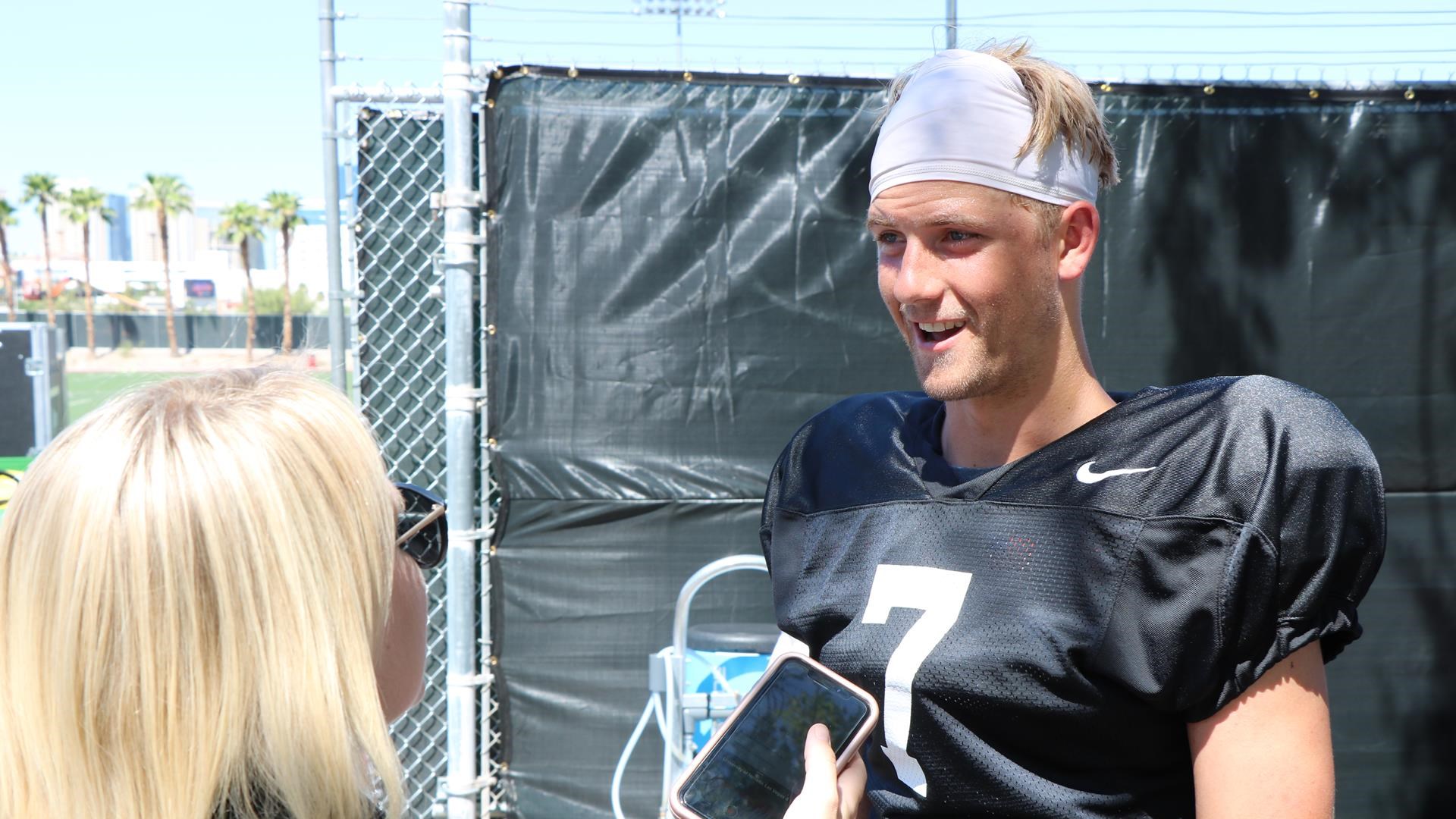 Kenyon Oblad - Football - University of Nevada Las Vegas Athletics