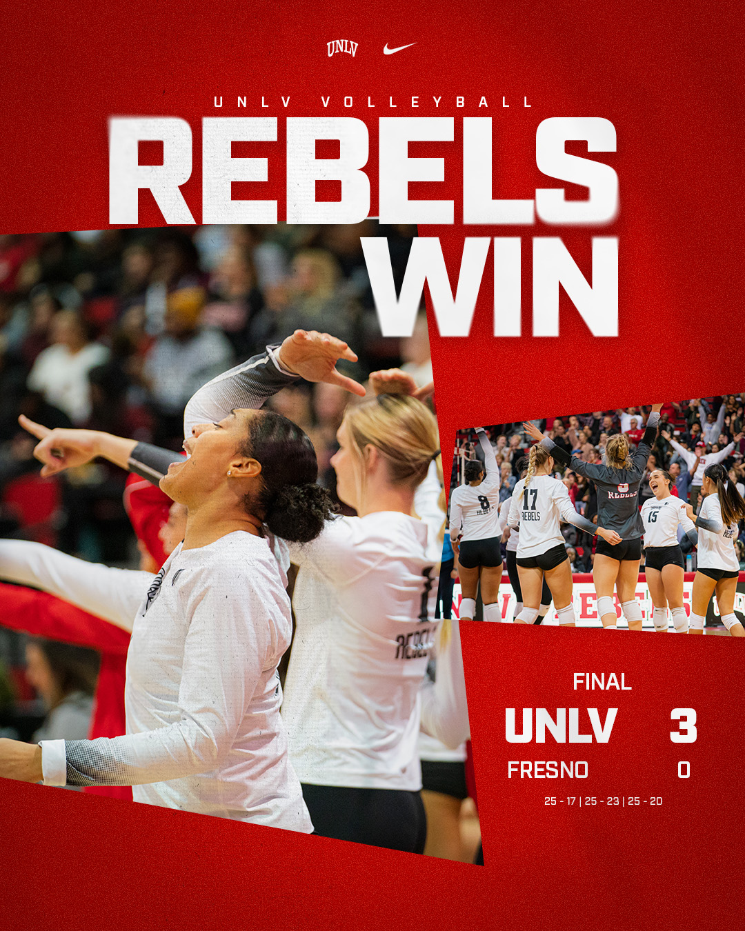 Rebels Dominate Bulldogs In Three Sets... Again - University of Nevada ...